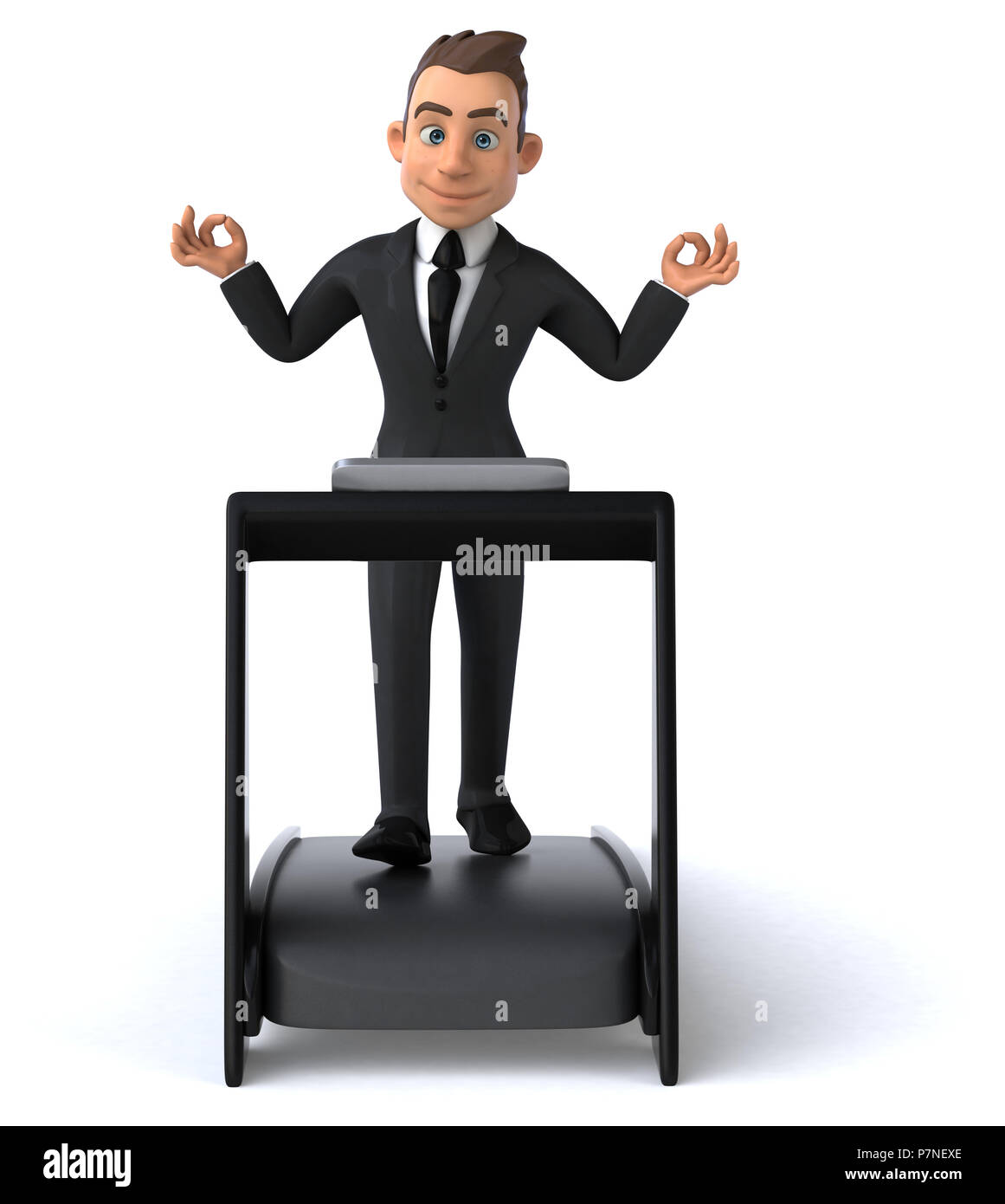 Fun business man Stock Photo - Alamy