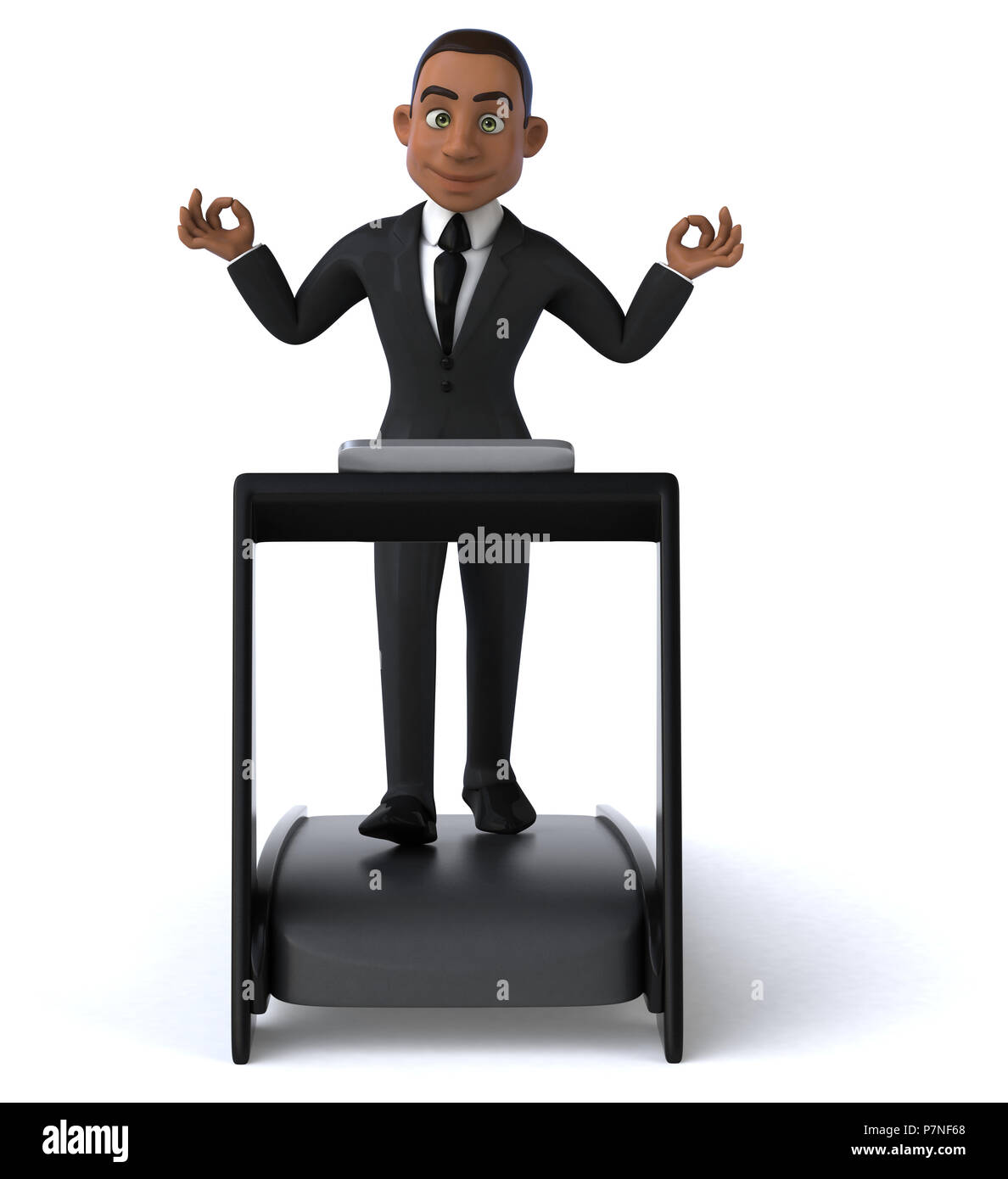 Fun business man Stock Photo - Alamy