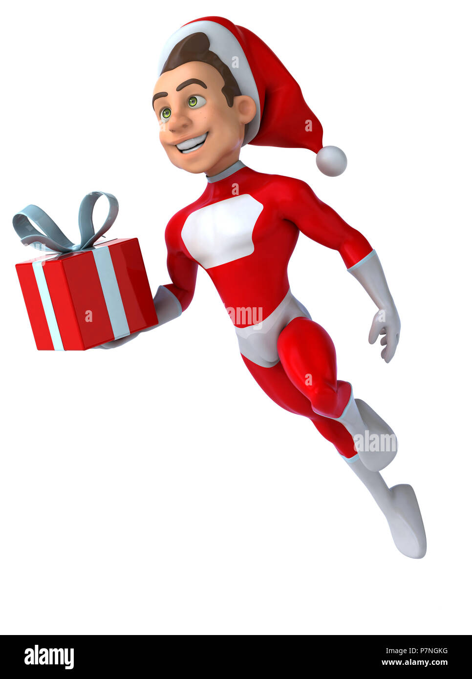 Fun santa claus Stock Photo - Alamy