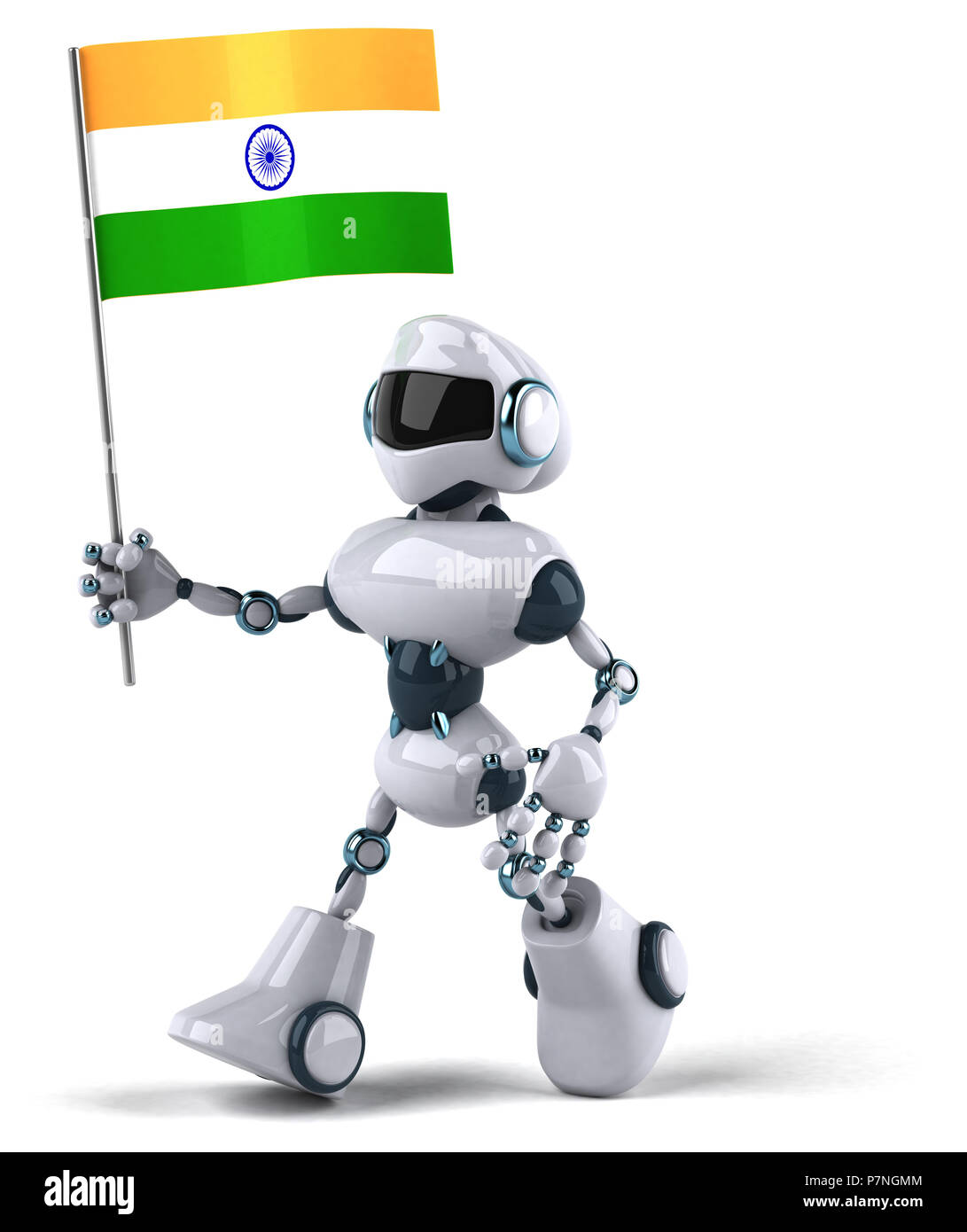Indian robot technology Cut Out Stock Images & Pictures - Alamy