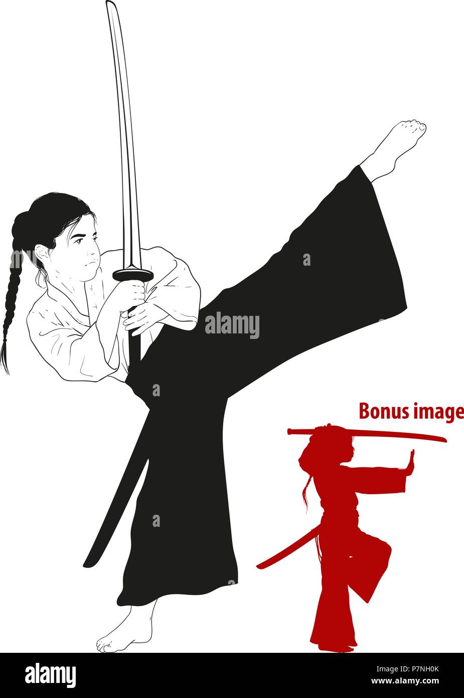 Sword fighting competition Stock Vector Images - Alamy