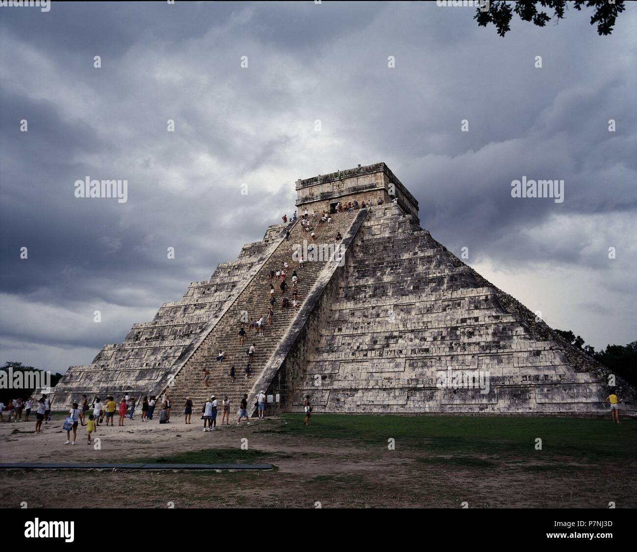 TEMPLO DE KUKULCAN O PIRAMIDE DE KUKULCAN CONOCIDO TAMBIEN POR EL NOMBRE DEL CASTILLO - SIGLO ...