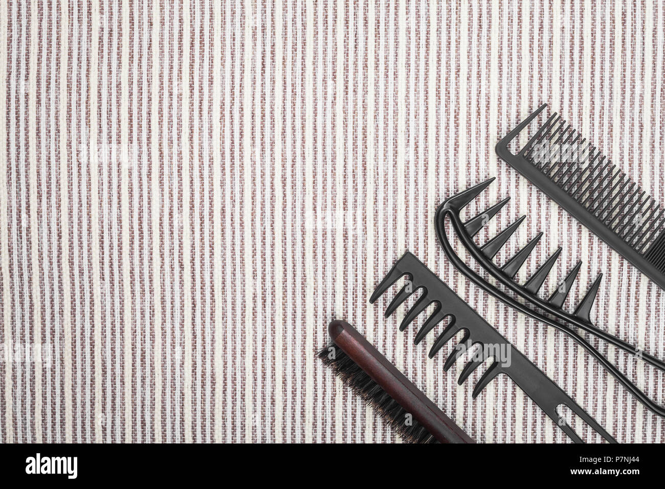 set of different combs Stock Photo - Alamy