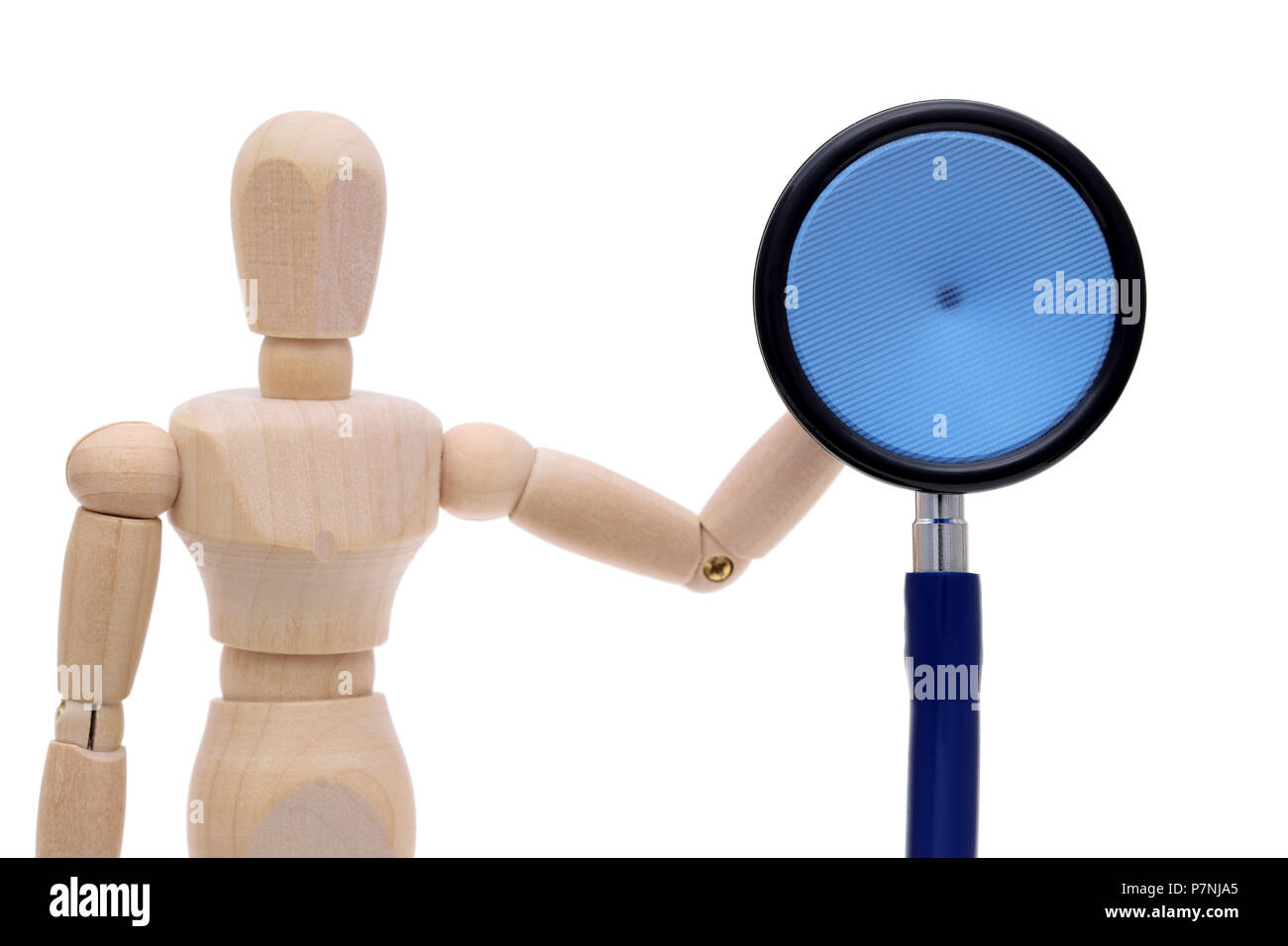 Patient doctor stethoscope model hi-res stock photography and images ...