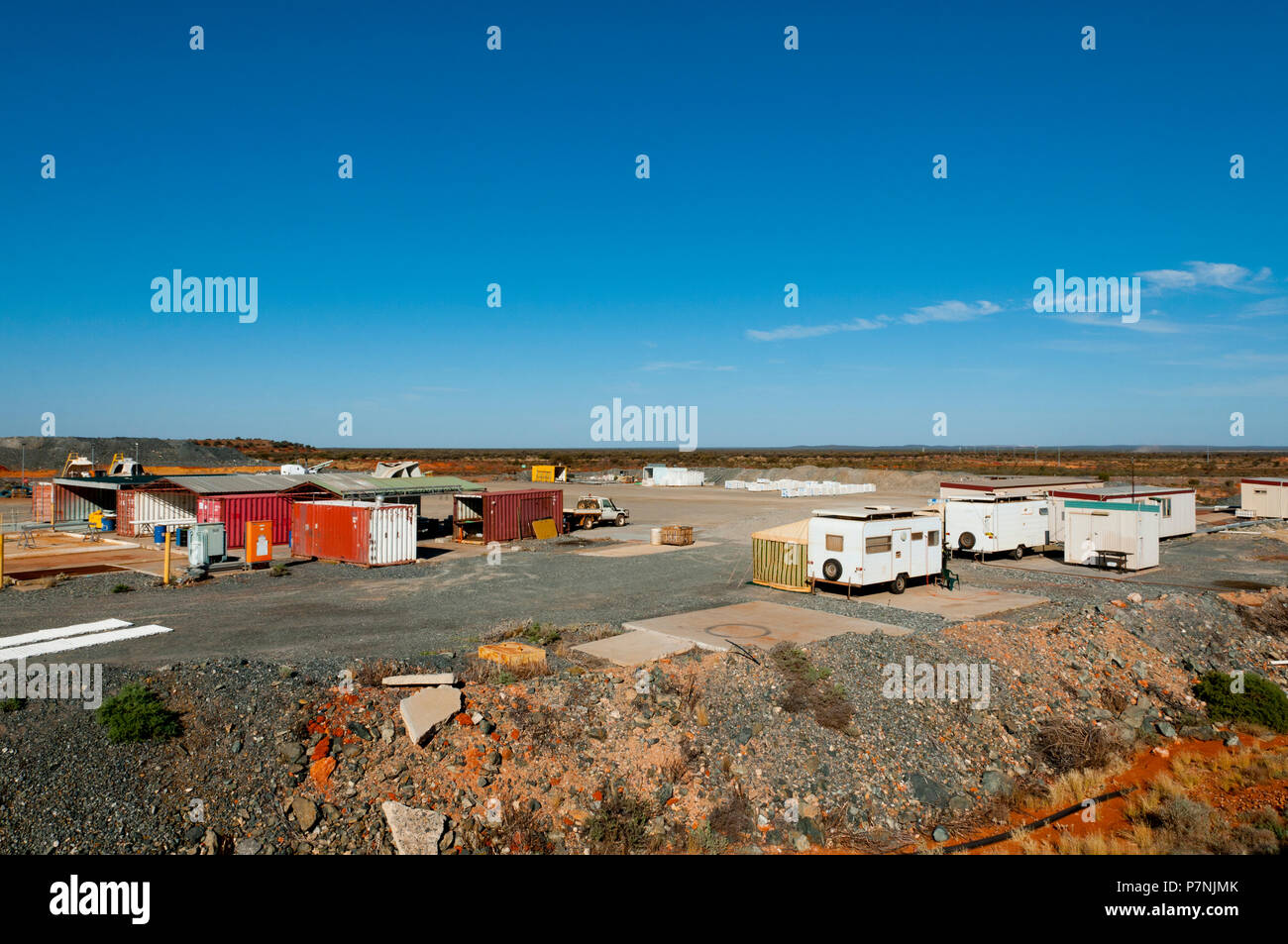 Mining Camp - Australia Stock Photo - Alamy