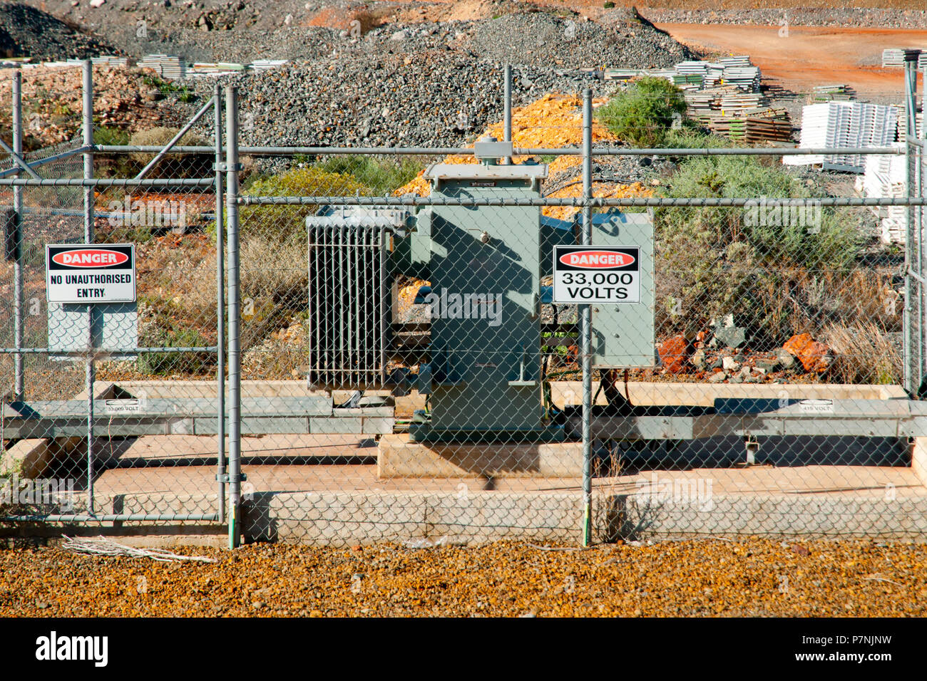 Remote Electric Transformers Stock Photo - Alamy