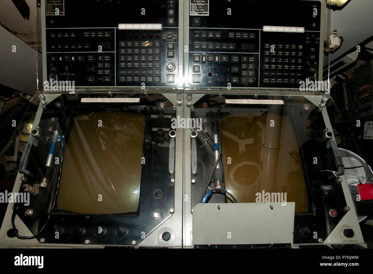 Submarine Control Panel Stock Photo - Alamy