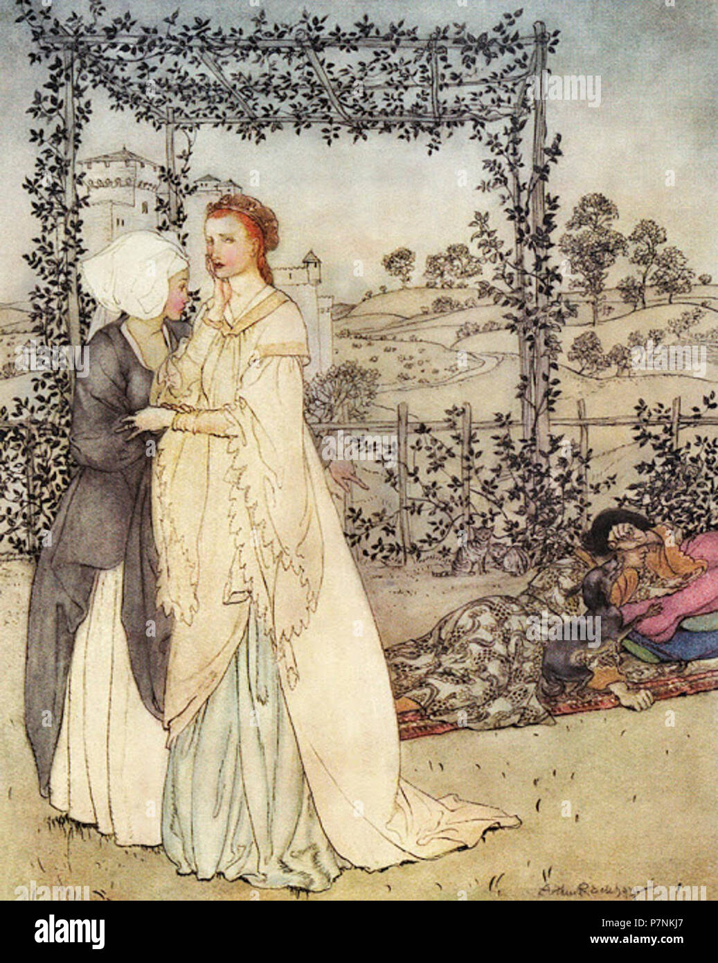 Arthur rackham portrait hi-res stock photography and images - Alamy