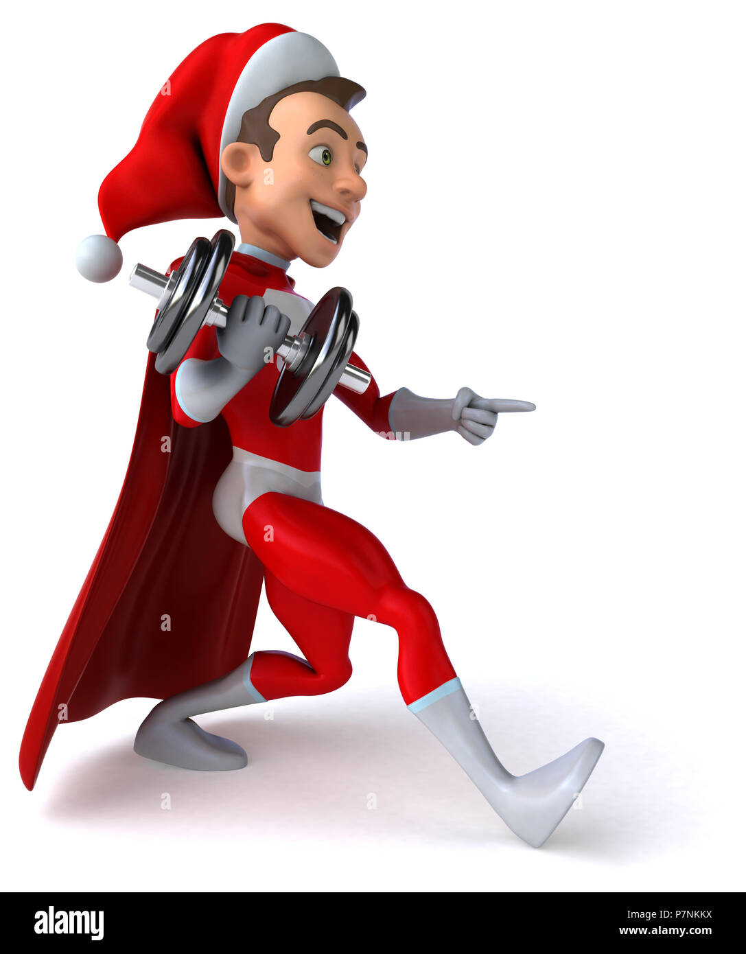 Fun santa claus Stock Photo - Alamy