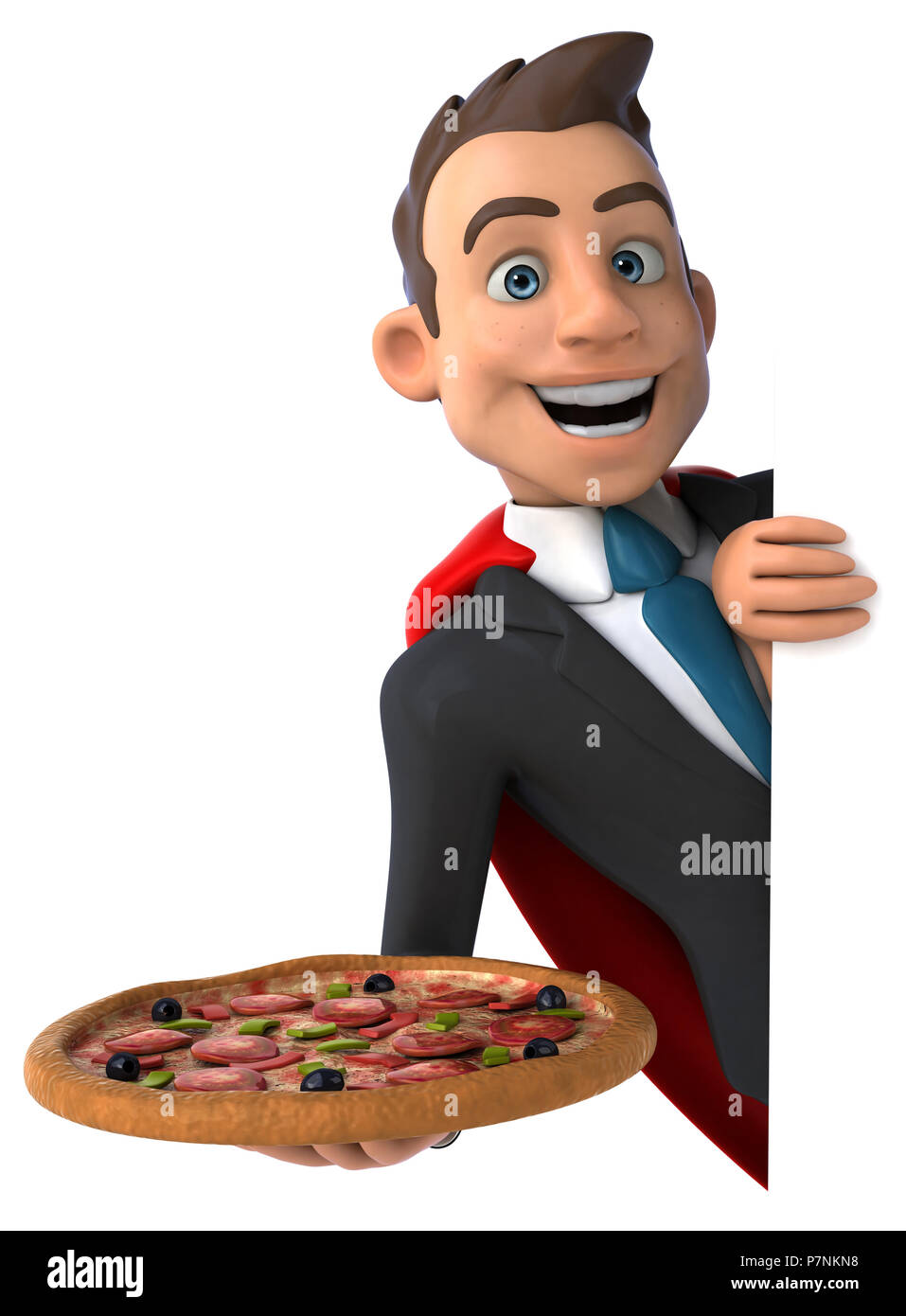 Fun business man Stock Photo - Alamy