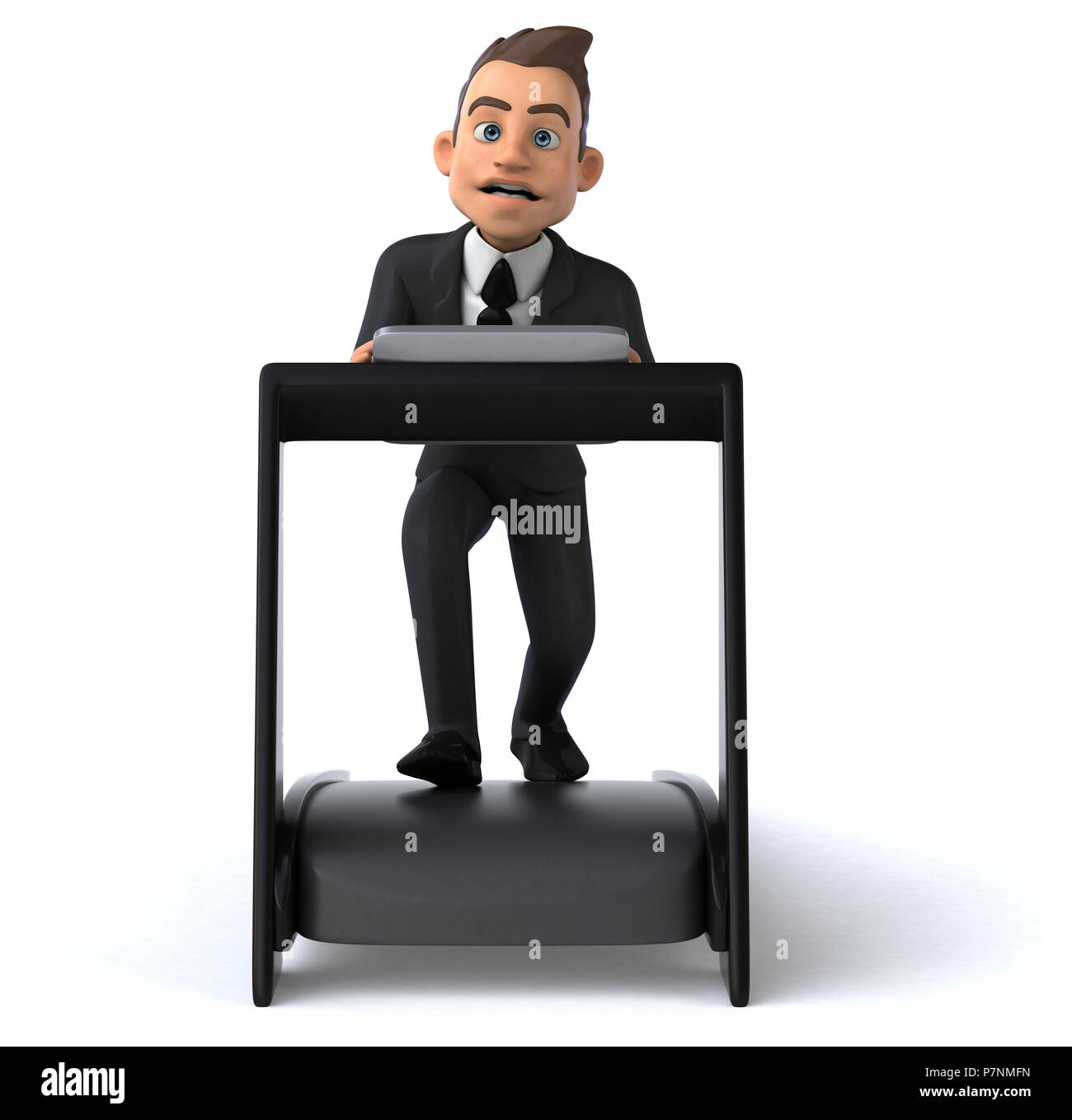 Fun business man Stock Photo - Alamy