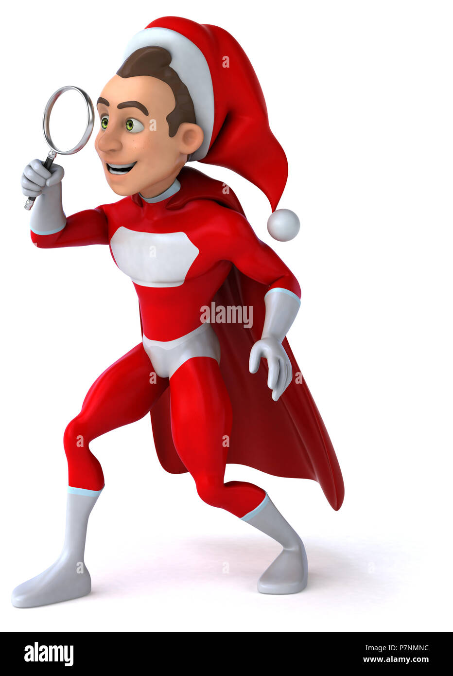 Fun santa claus Stock Photo - Alamy
