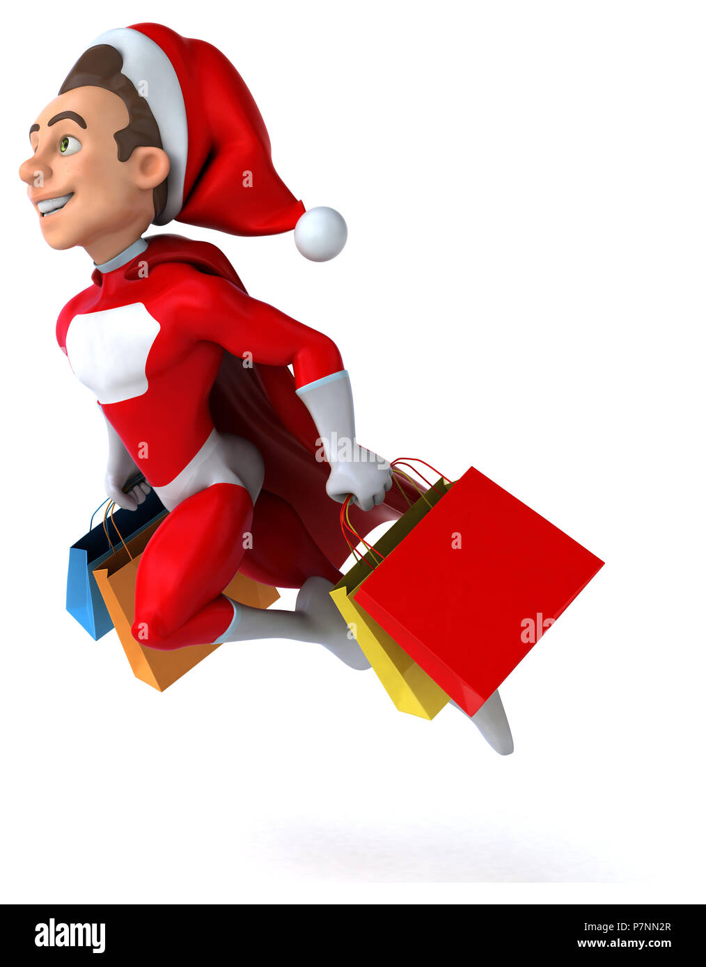 Fun santa claus Stock Photo - Alamy