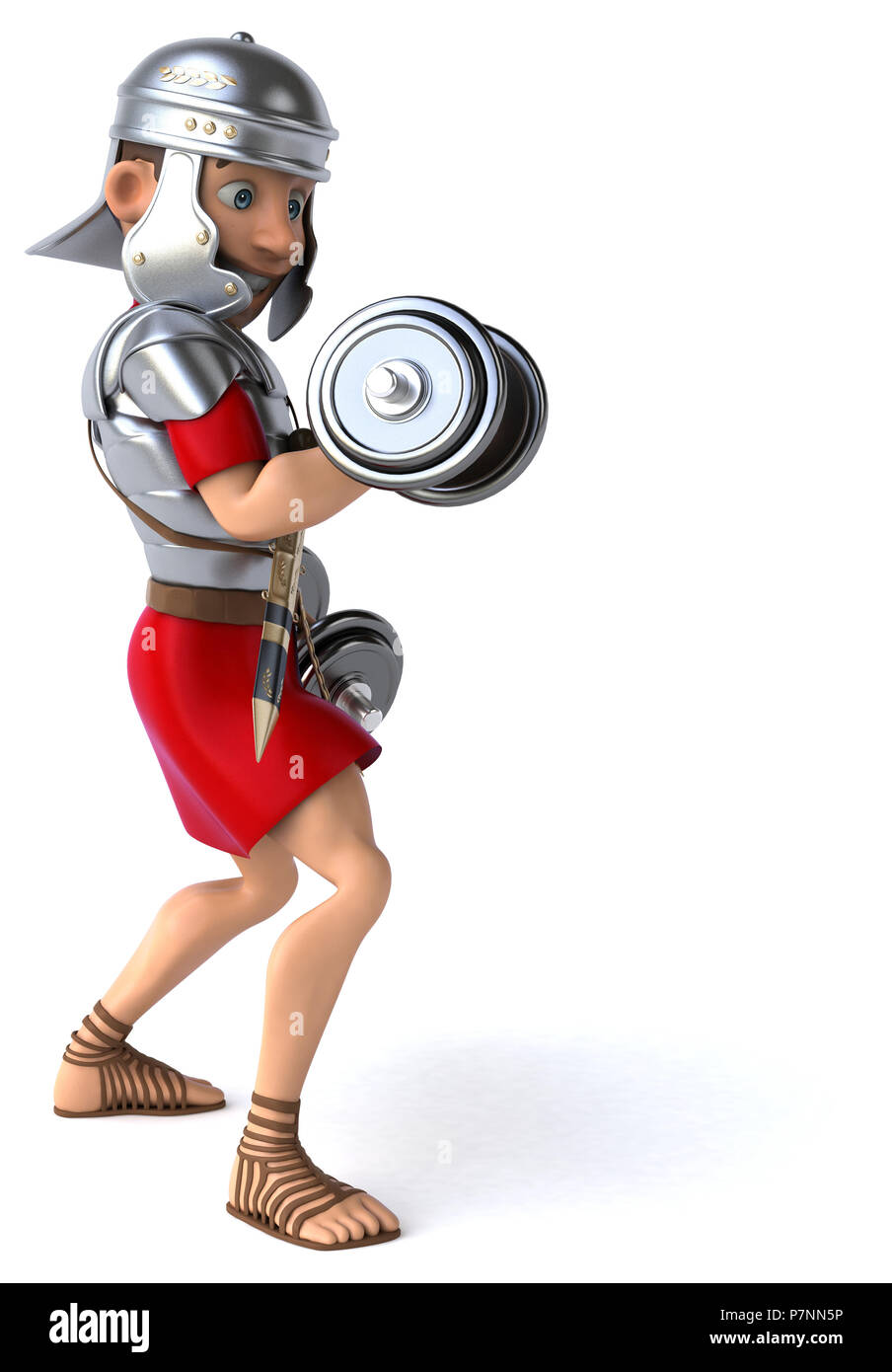 Fun roman soldier Stock Photo - Alamy