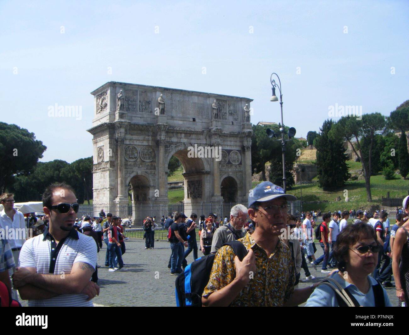 ARCO DEL TRIUNFO ERIGIDO EN CONMEMORACION DE LA VICTORIA DE CONSTANTINO ...