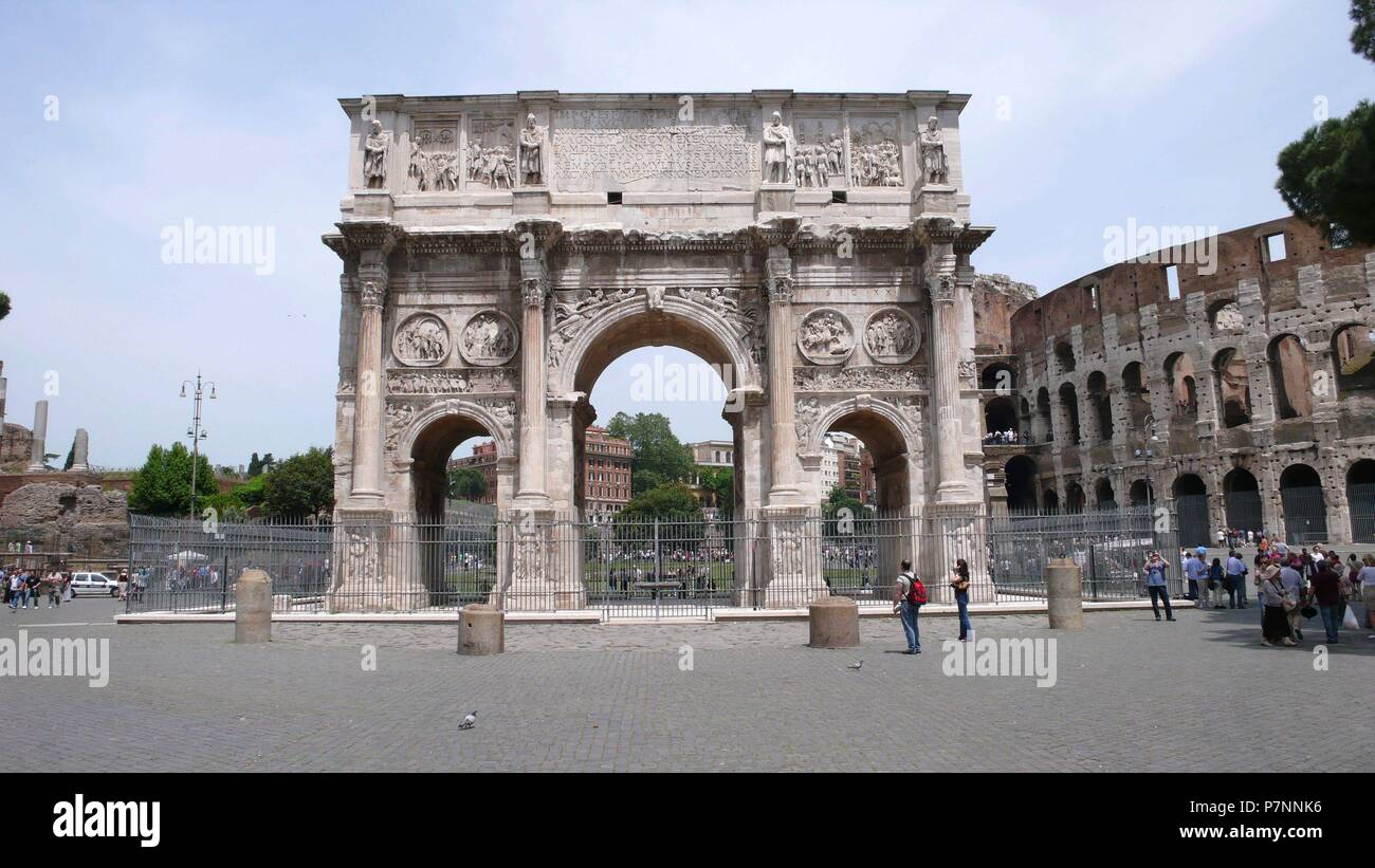 Arco De Triunfo De La Antigua Roma Un Triunfo Eterno Que Explora El