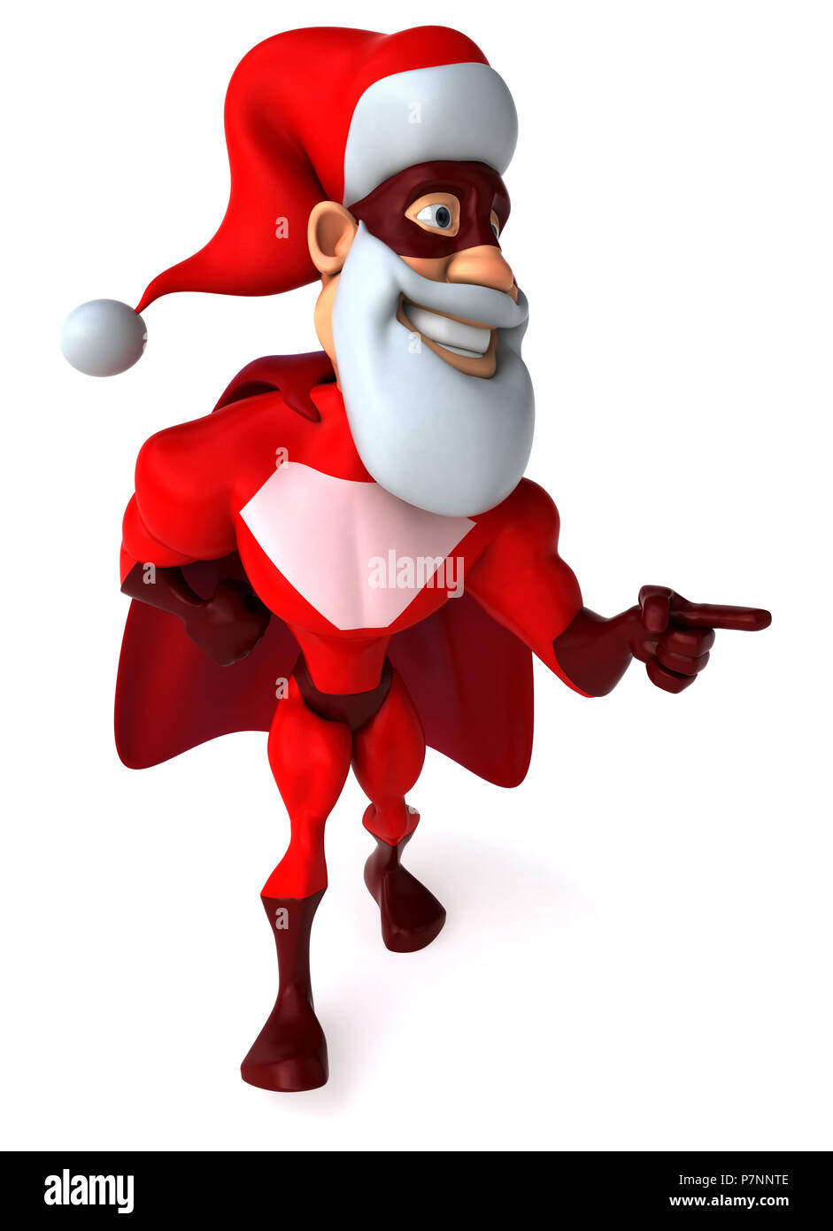 Super santa claus Stock Photo - Alamy