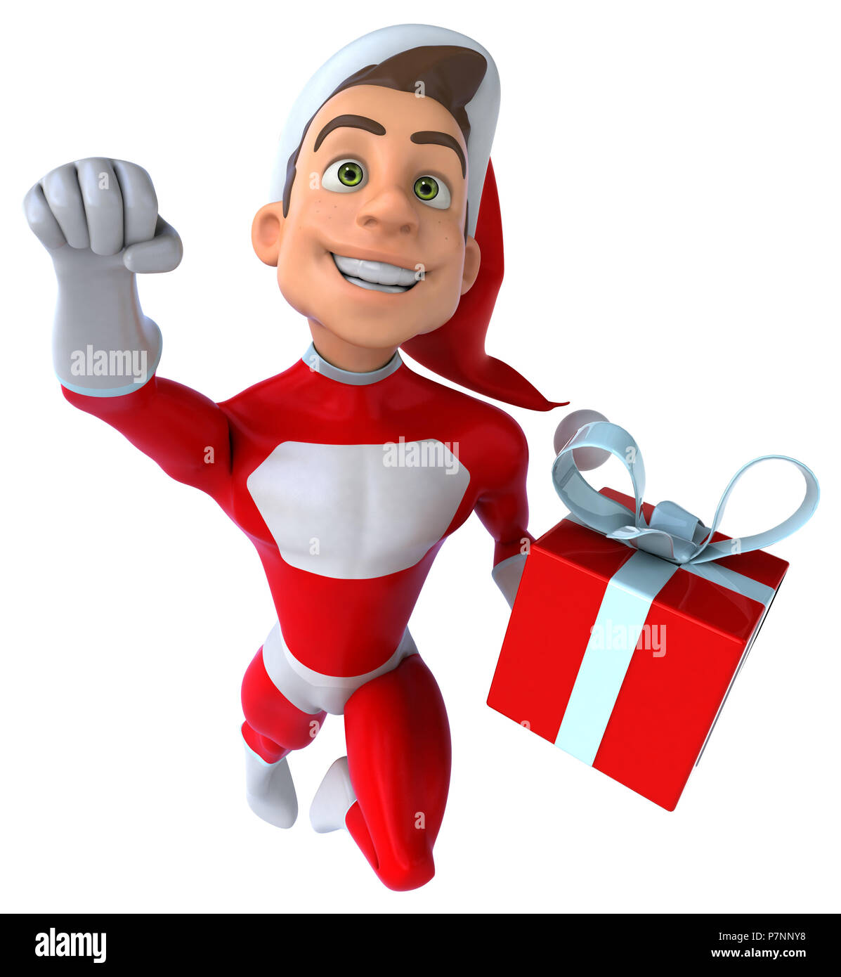 Fun santa claus Stock Photo - Alamy