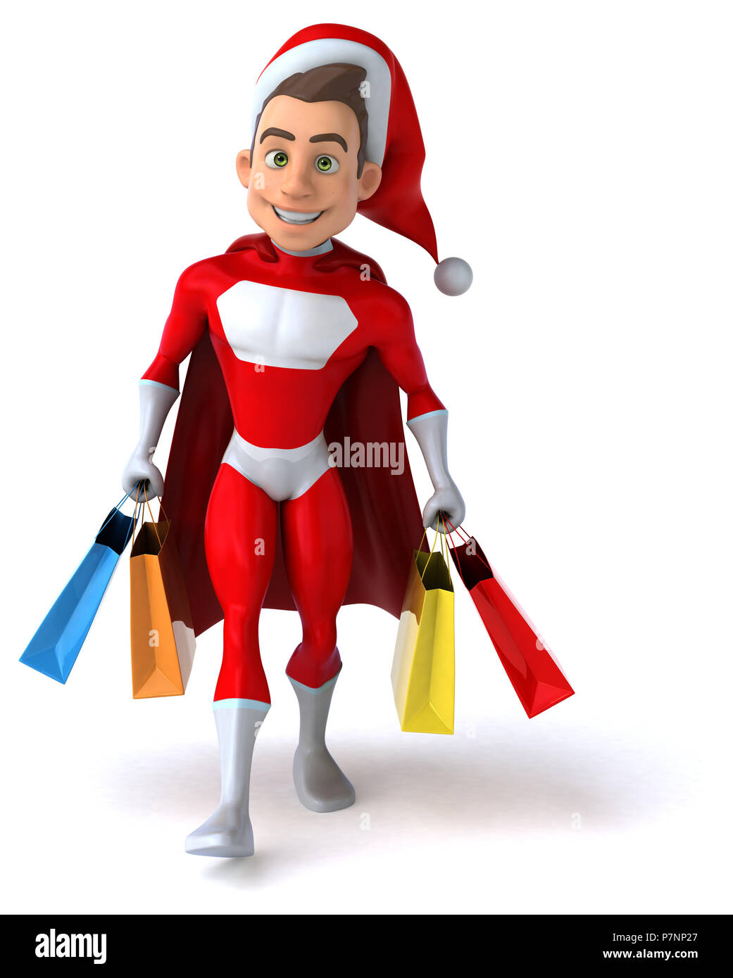 Fun santa claus Stock Photo - Alamy