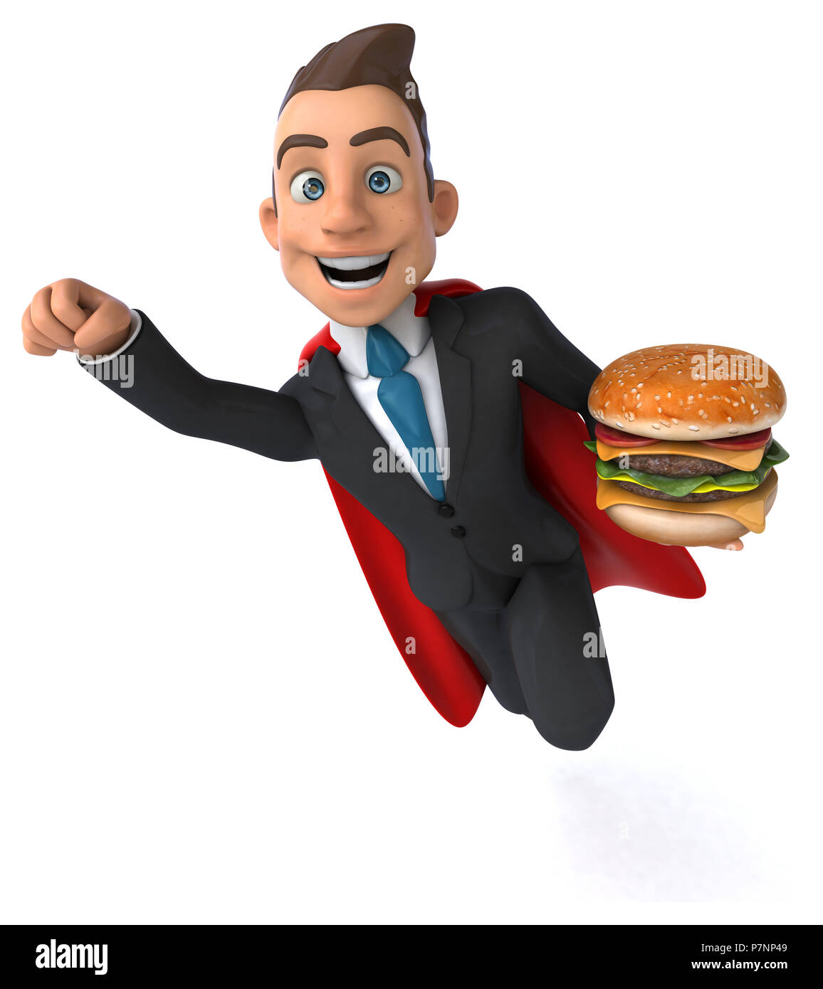 Fun business man Stock Photo - Alamy