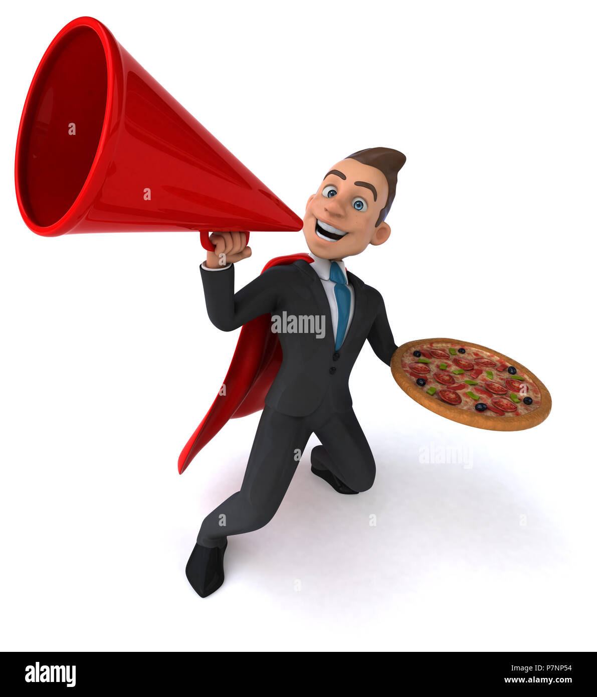 Fun business man Stock Photo - Alamy