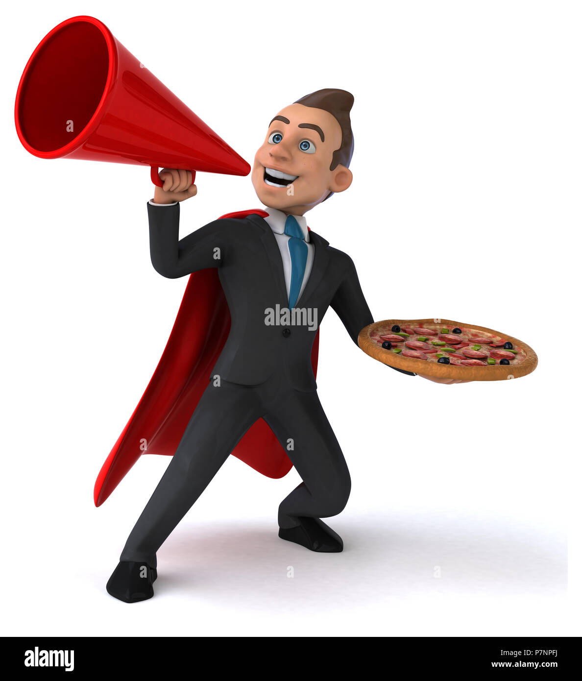 Fun business man Stock Photo - Alamy