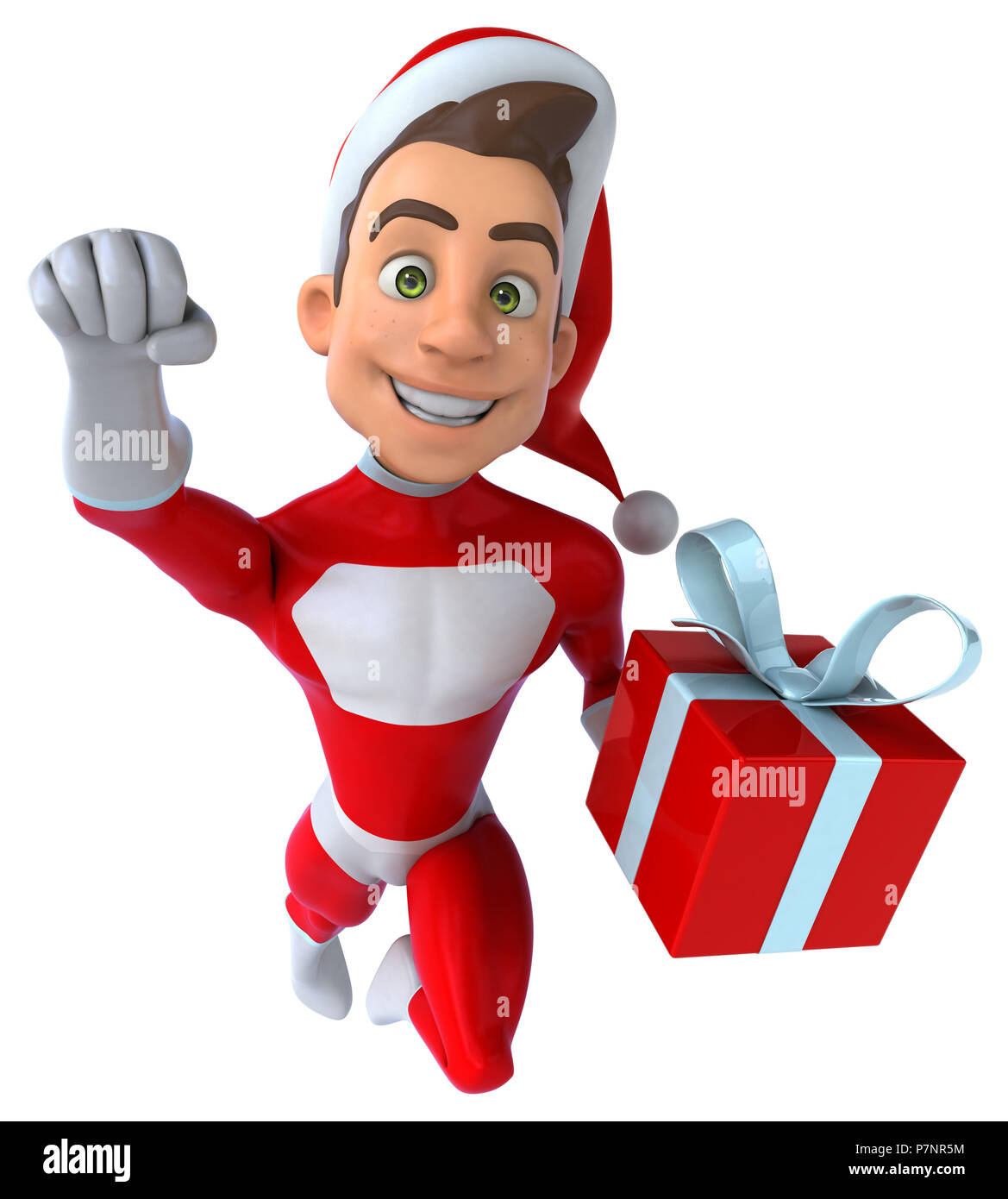 Fun santa claus Stock Photo - Alamy