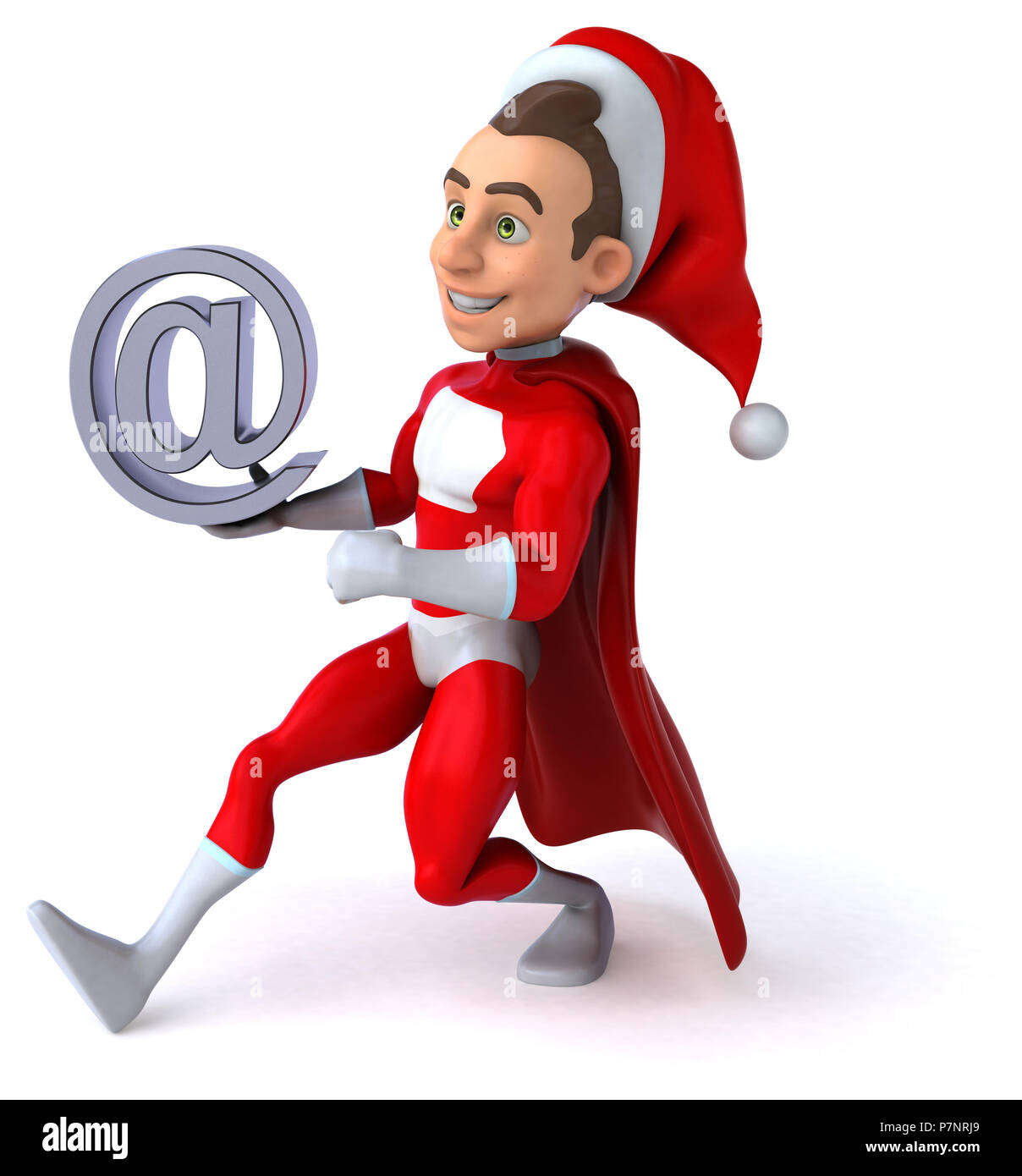 Fun Santa Claus Stock Photo - Alamy