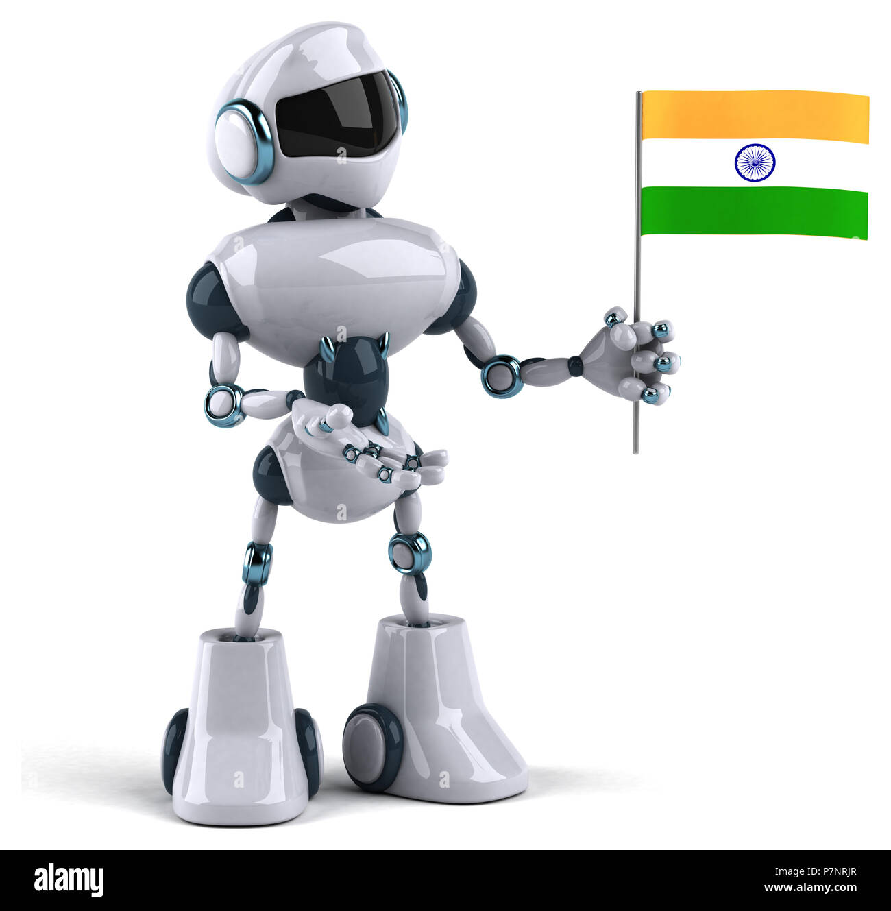 Indian robot technology Cut Out Stock Images & Pictures - Alamy