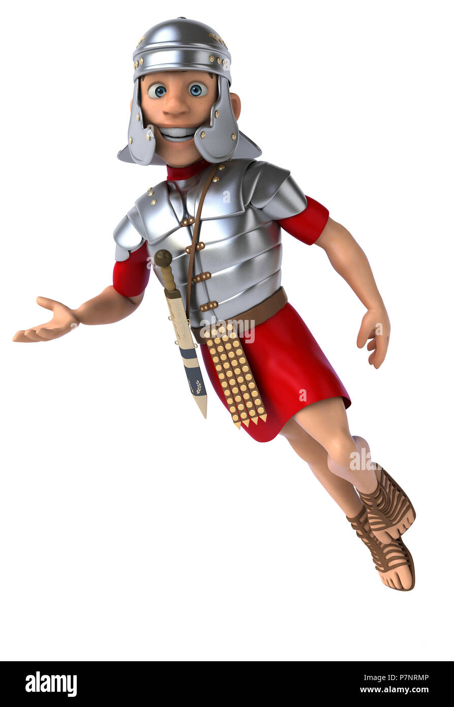 Roman legionary uniform Cut Out Stock Images & Pictures - Alamy