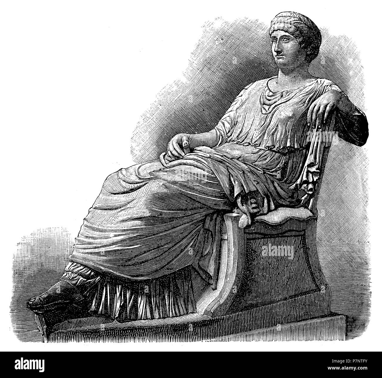 Agrippina (Capitoline Museum of Rome Stock Photo - Alamy