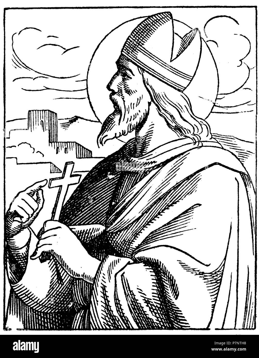 St. Frumentius, Bishop of Ethiopia Stock Photo - Alamy