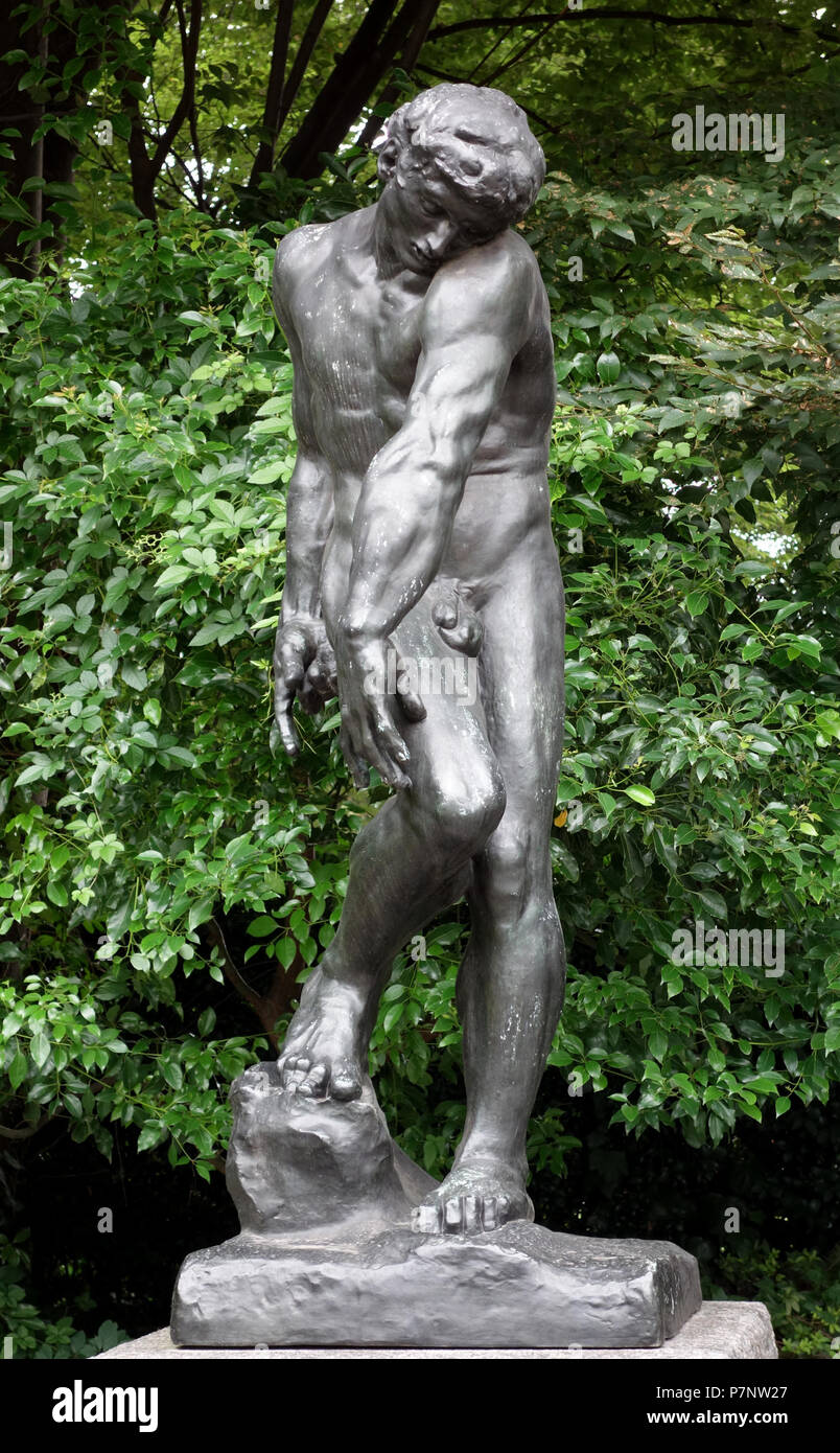 English: Adam (La Porte de l'enfer) by Auguste Rodin - National Museum ...