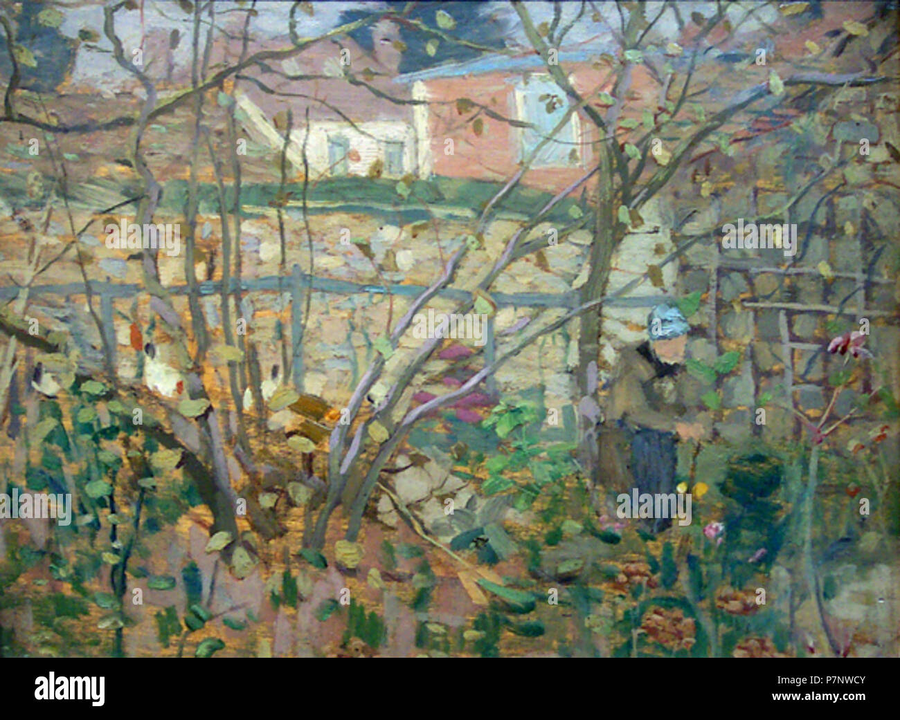 1900 paris garden hi-res stock photography and images - Alamy