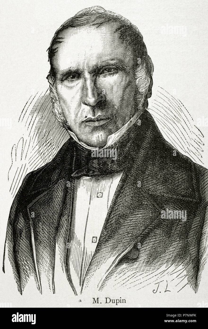 Andre Marie Jean Jacques Dupin (1783-1865), known as Dupin the Elder ...