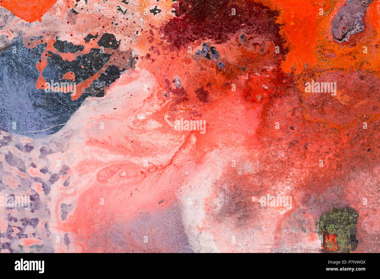 Abstract painting color texture. Bright artistic background in r Stock ...