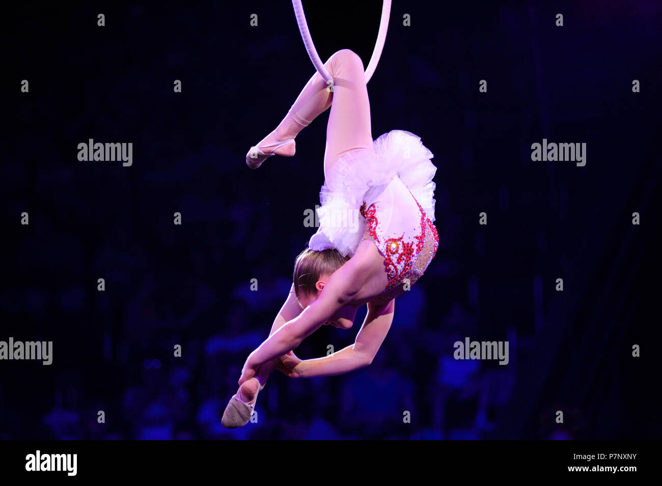 Circus acrobat ring hi-res stock photography and images - Alamy