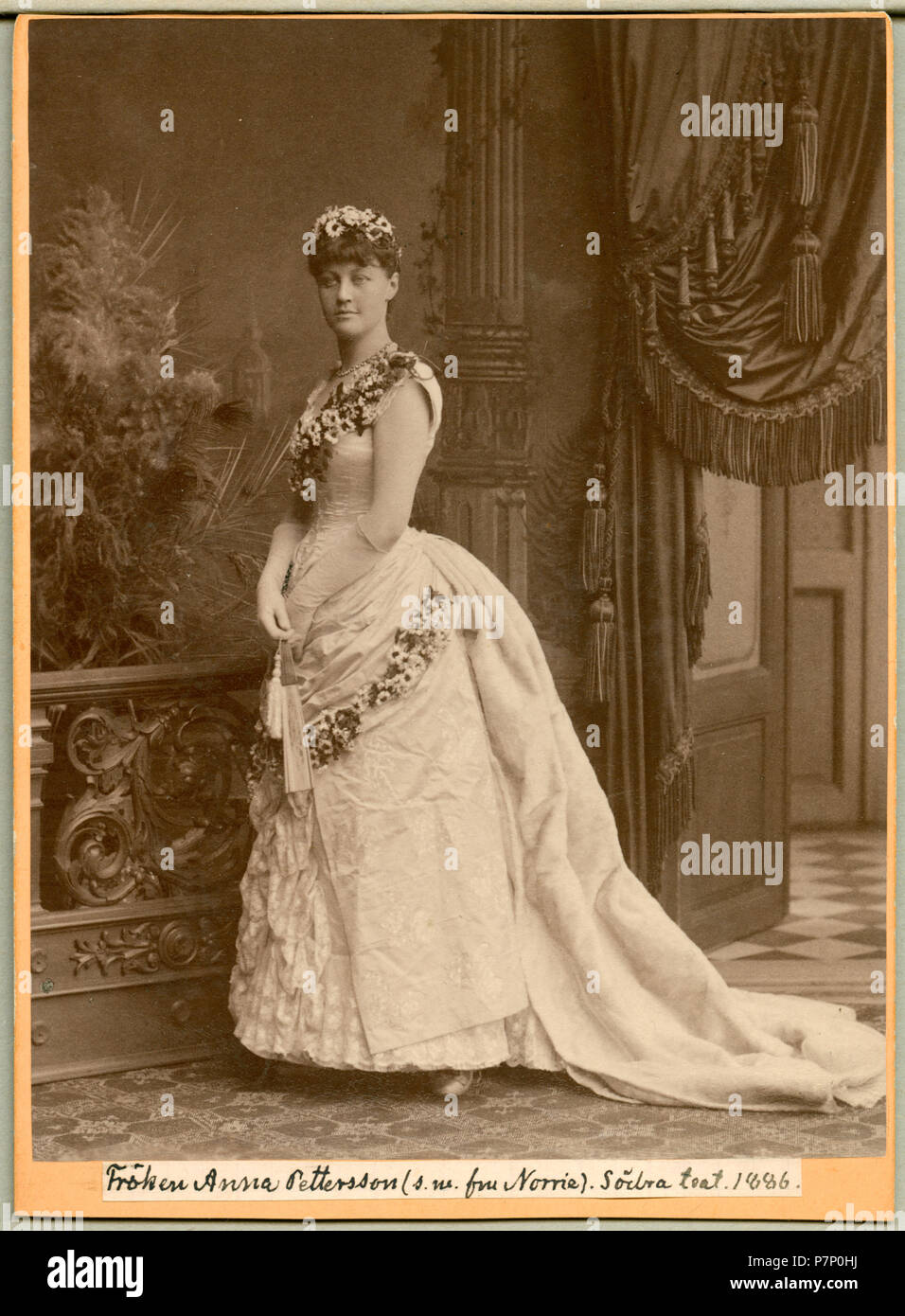 Anna Pettersson (sedemera Norrie), Södra teatern 1886 22 Anna ...