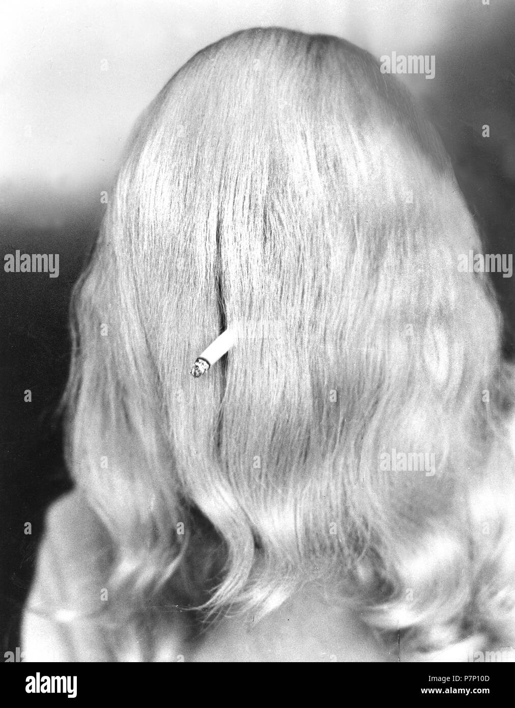 Long hair smoking, Mexico City, Mexico Stock Photo - Alamy