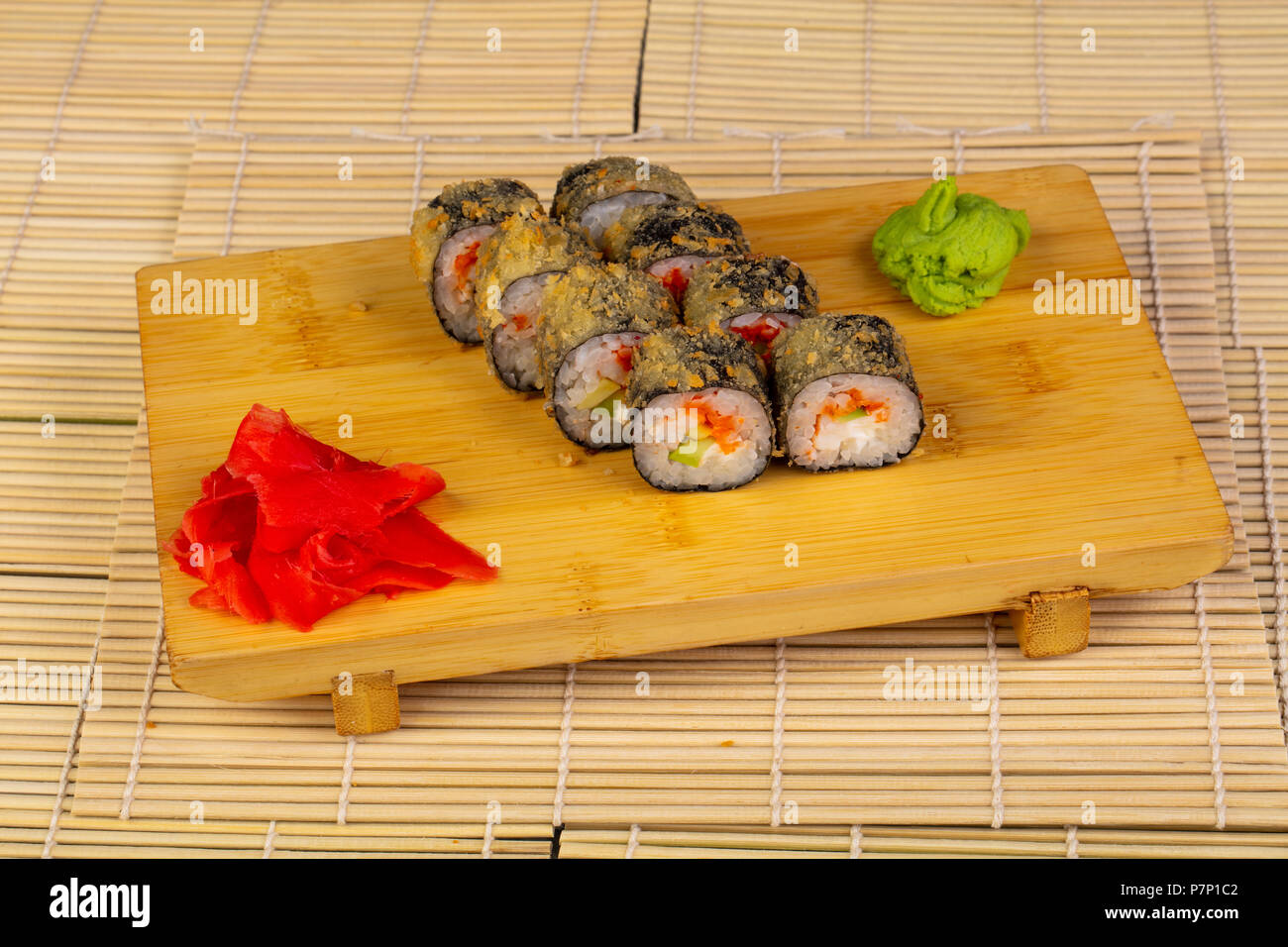 Delicious Ebi Hot fried roll Stock Photo - Alamy