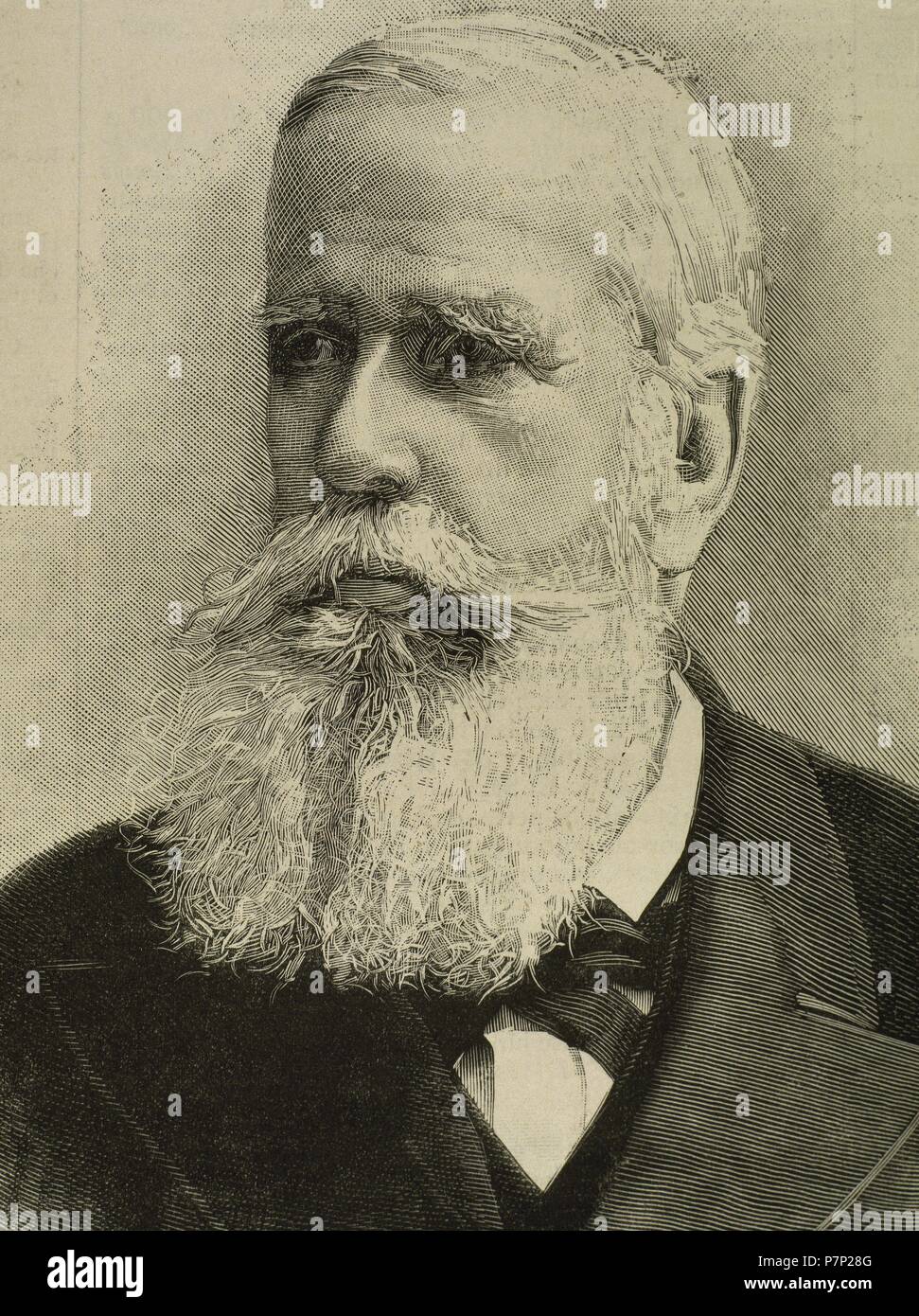 Pedro II of Brazil (1825-1891), the Magnanimous. Second and last ruler ...