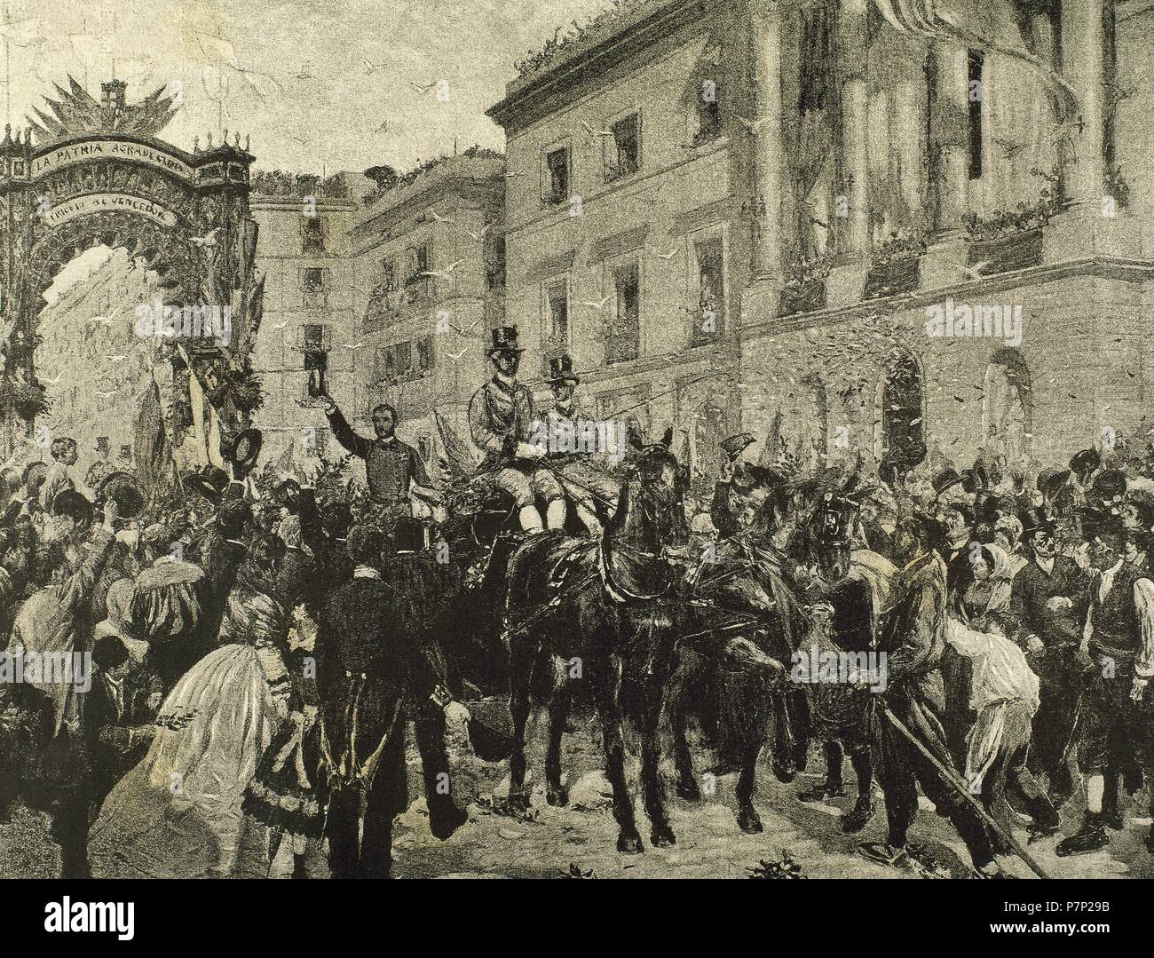 Spain. Catalonia. Barcelona. Juan Prim y Prats (1814-1870). Spanish ...