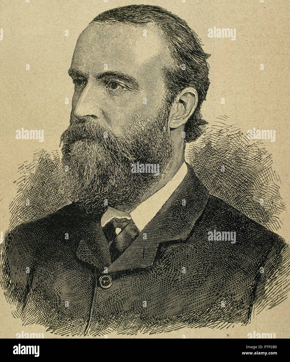 Charles stewart parnell 1846 1891 irish nationalist hi-res stock ...