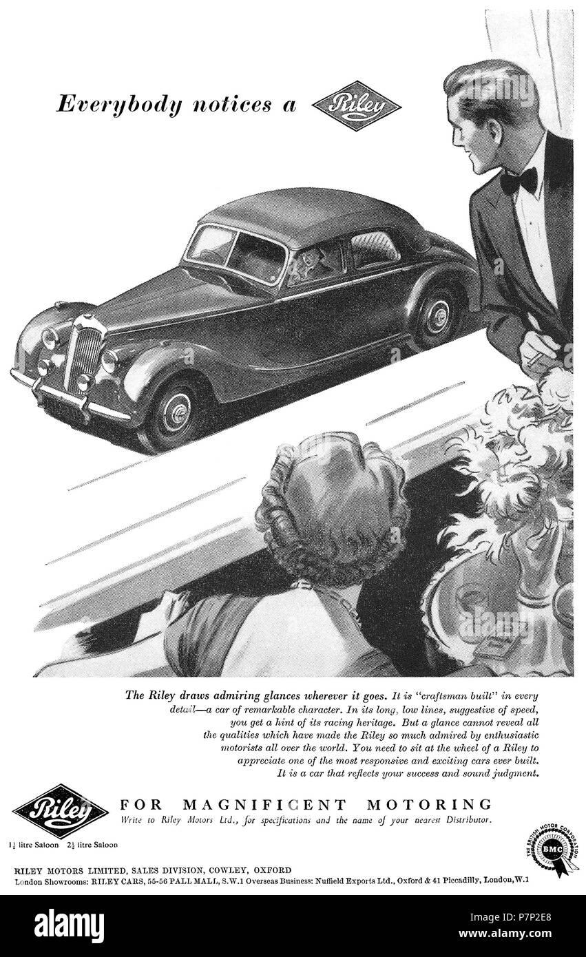 Vintage riley automobile hi-res stock photography and images - Alamy