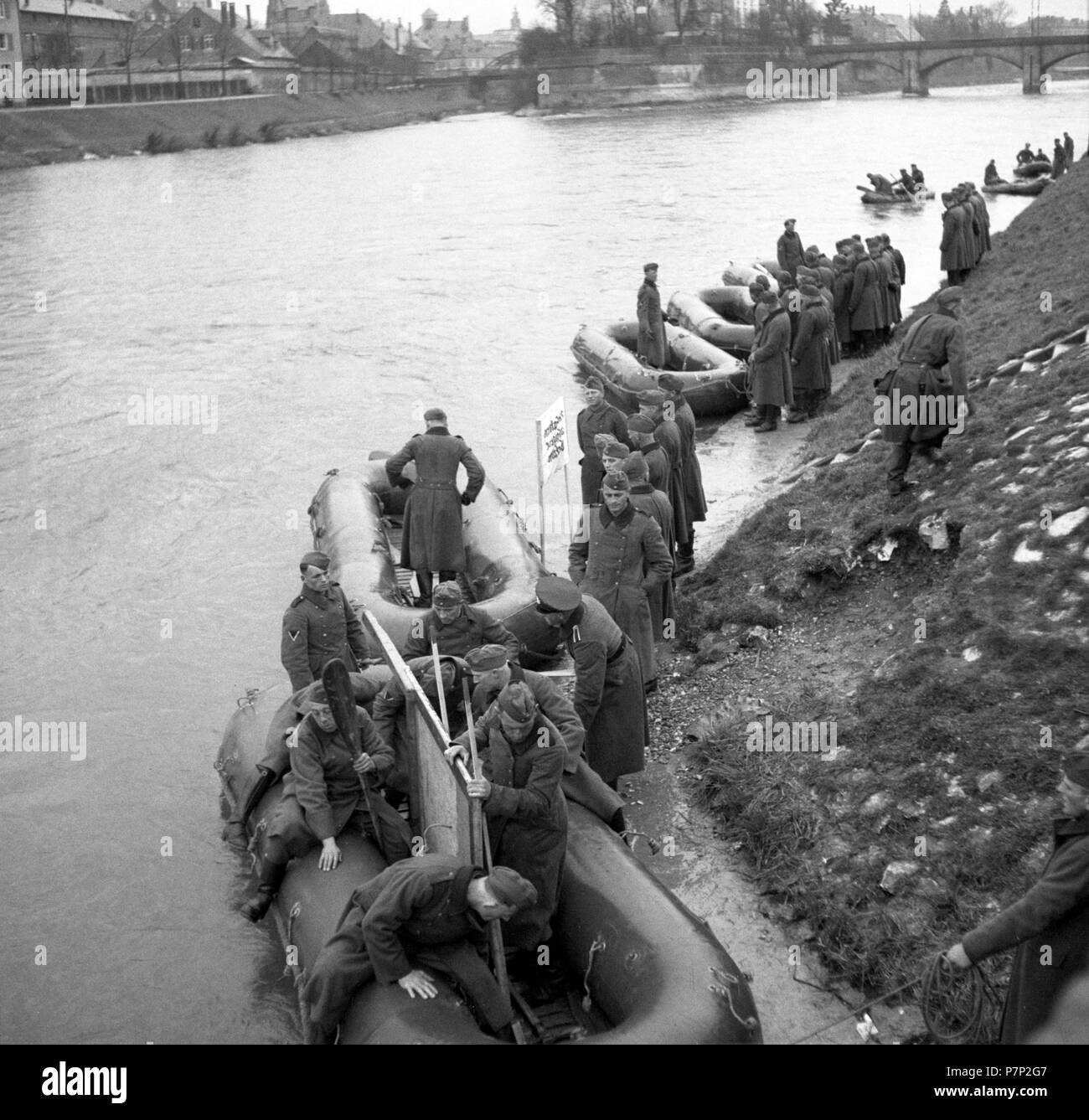 Rubber inflatable boats Black and White Stock Photos & Images - Alamy
