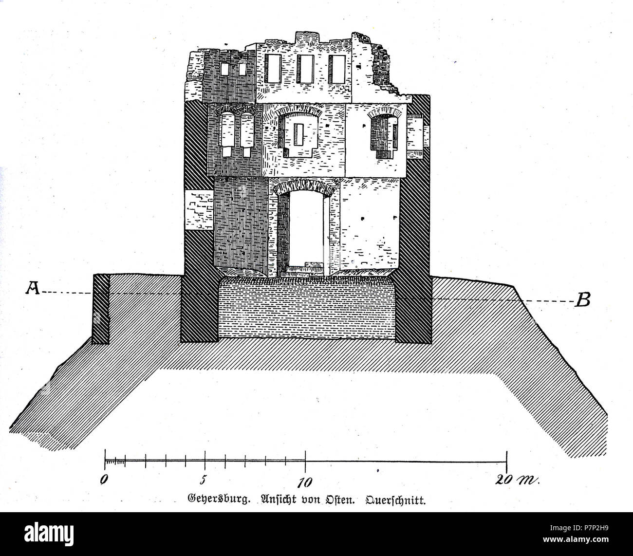 1907 querschnitt hi-res stock photography and images - Alamy