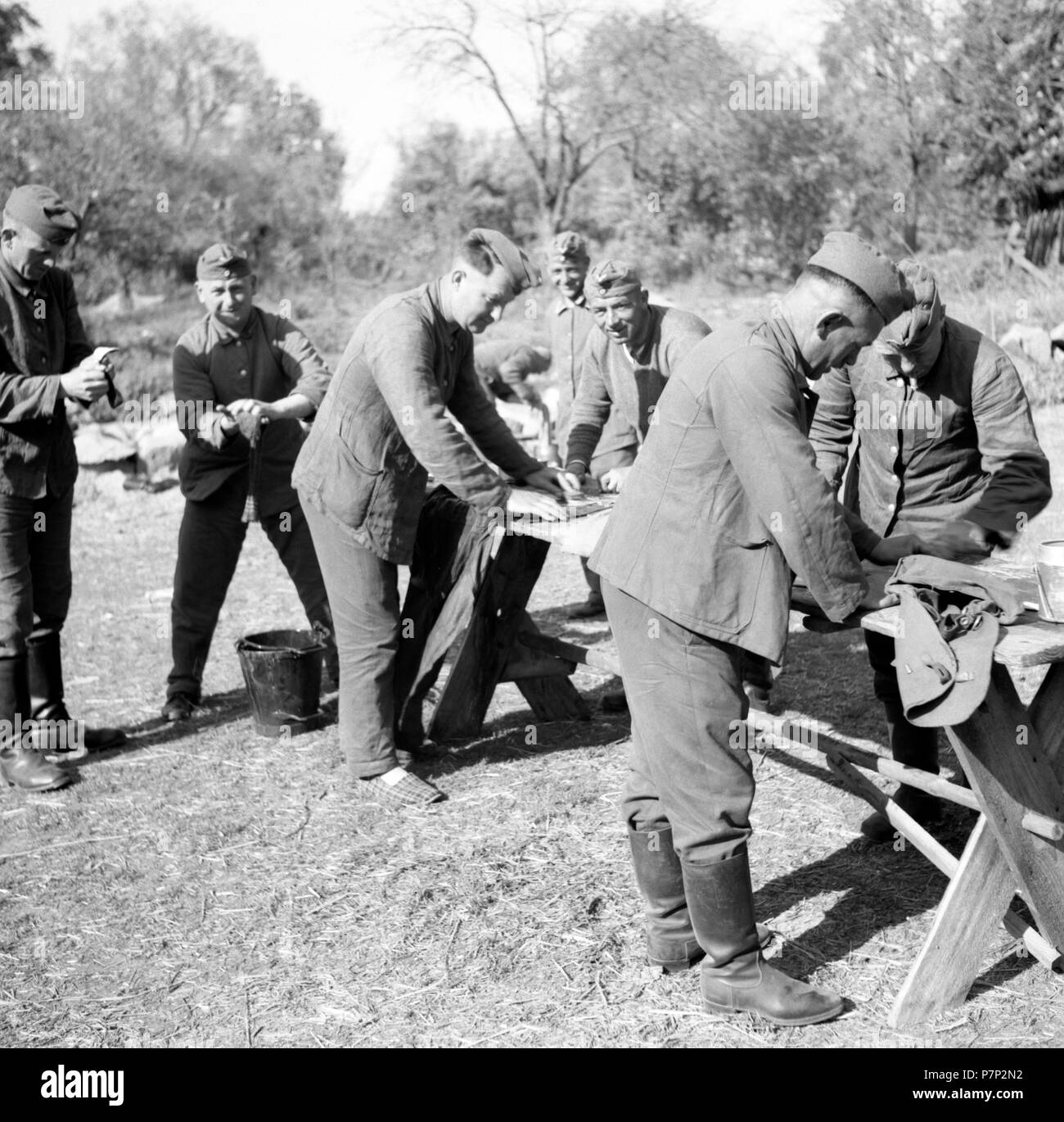 Wehrmacht soldiers training hi-res stock photography and images - Alamy