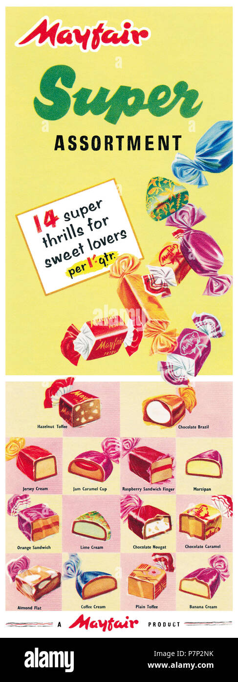 Mayfair chocolates hi-res stock photography and images - Alamy