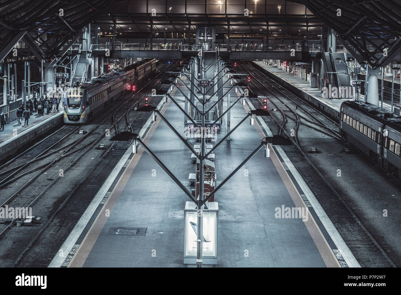Southern Cross Train Station Stock Photo - Alamy