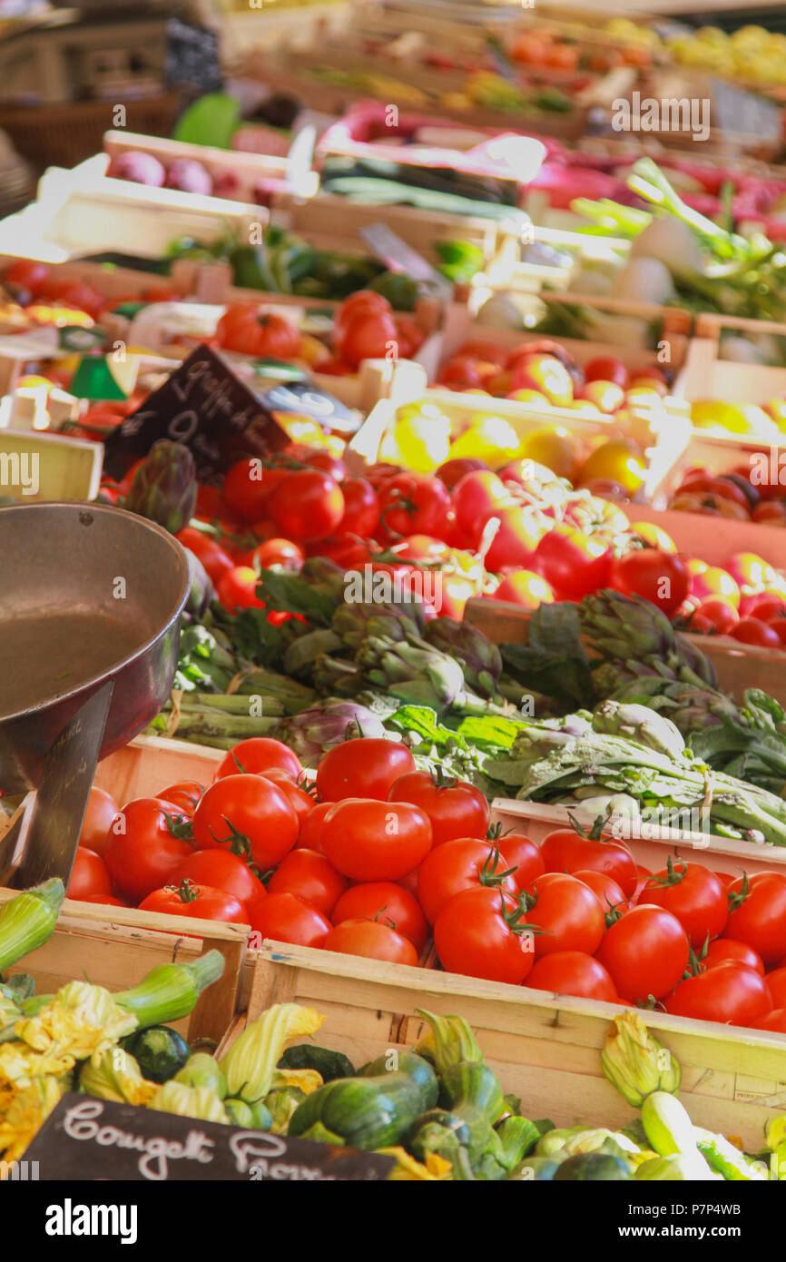Nice france market fruit veg hi-res stock photography and images - Alamy